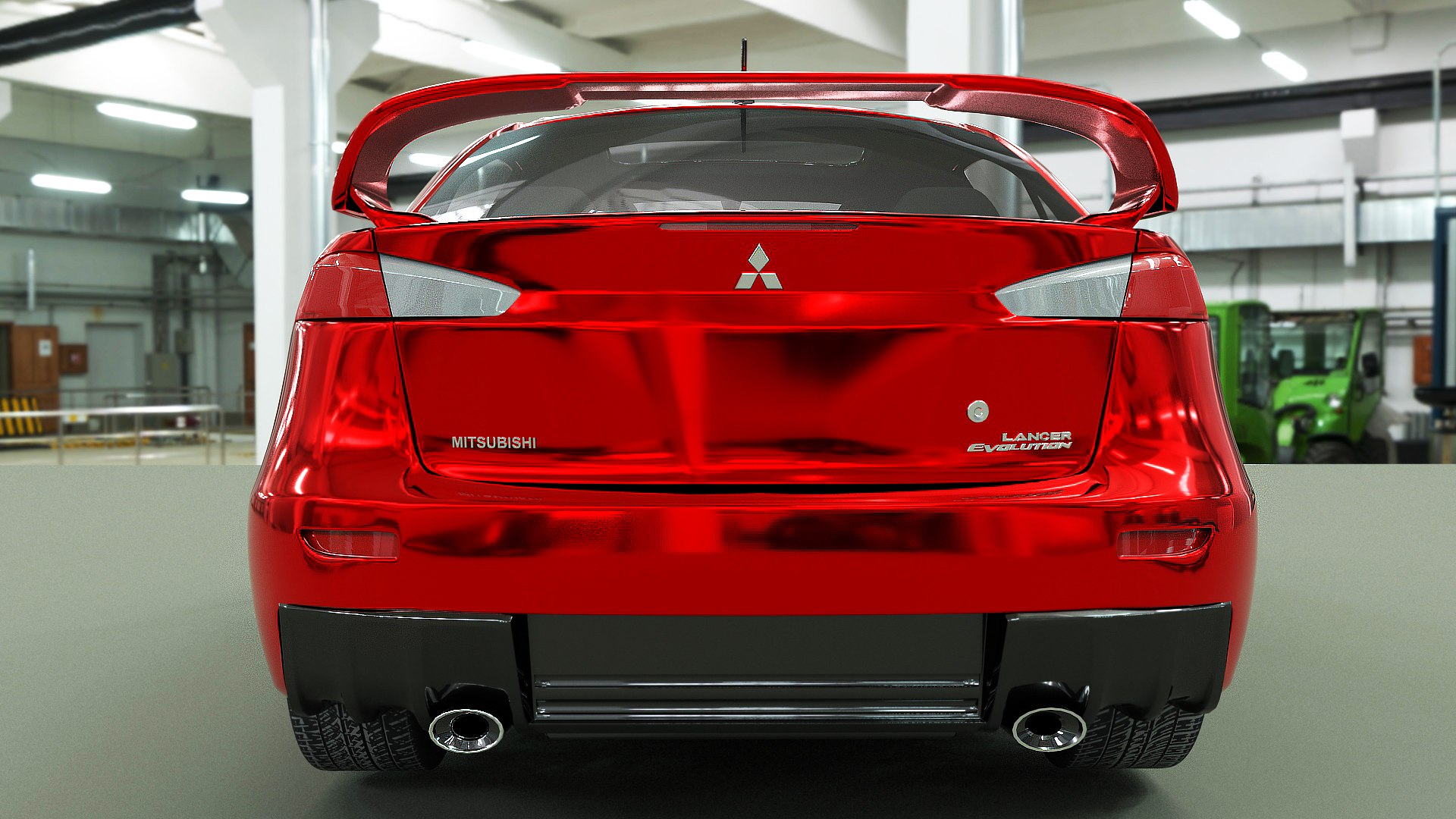 3D Mitsubishi Evo X JDM Verson - TurboSquid 1995017