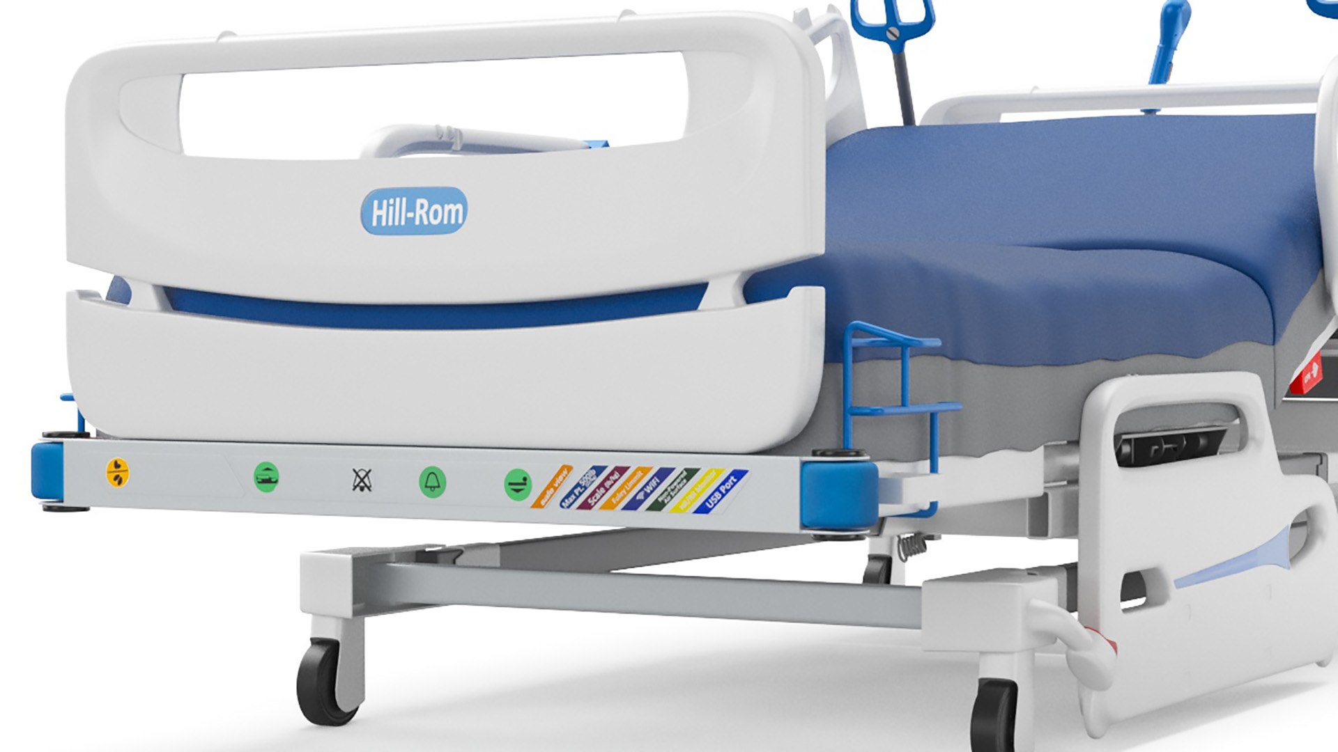 3D SMART HOSPITAL BED Model - TurboSquid 2320306