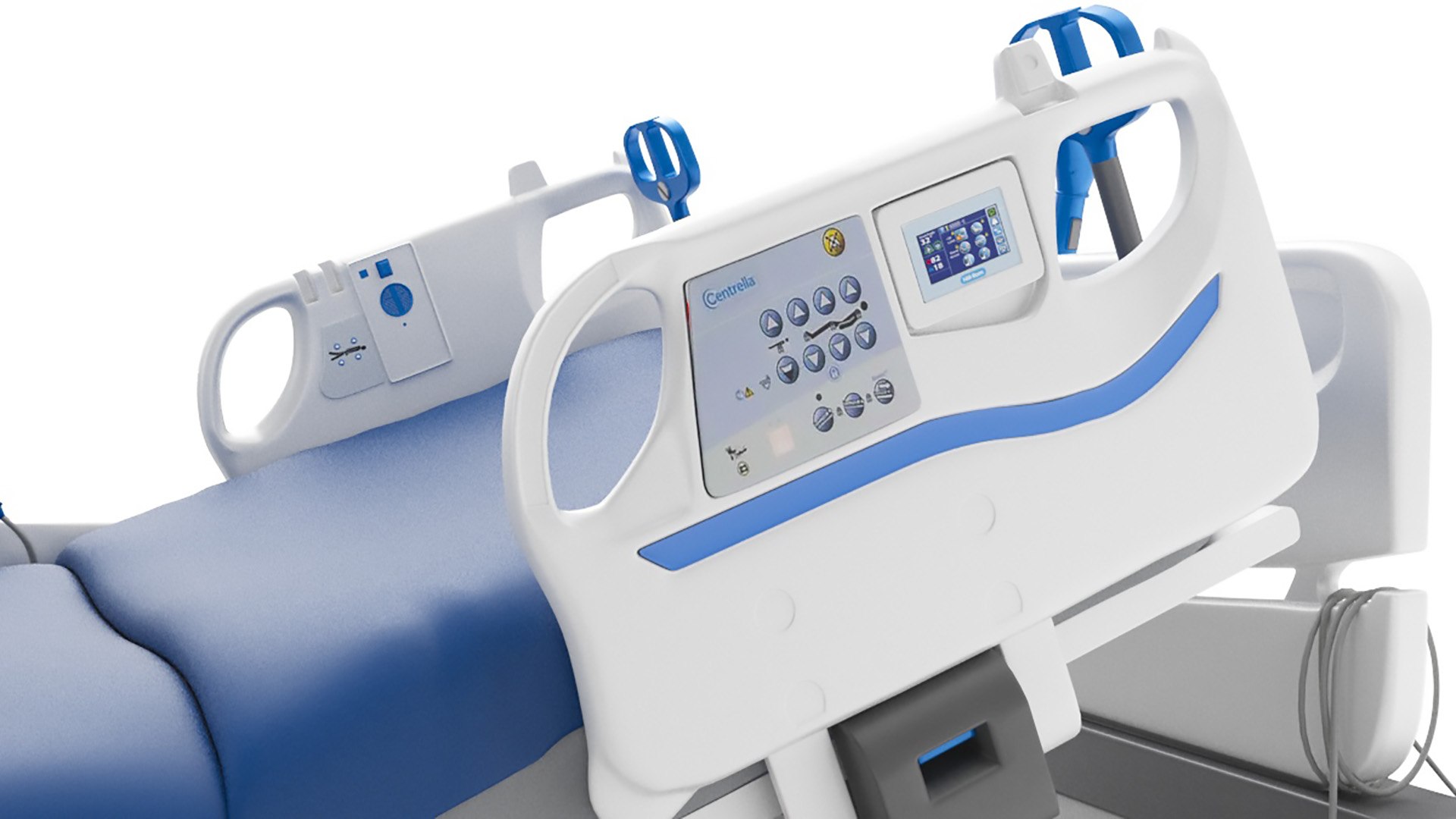 3D SMART HOSPITAL BED Model - TurboSquid 2320306