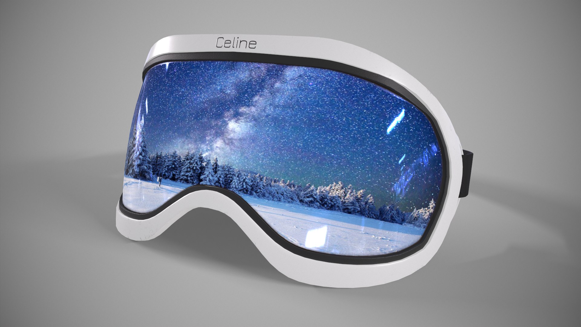 3D Ski Goggles model - TurboSquid 2093907