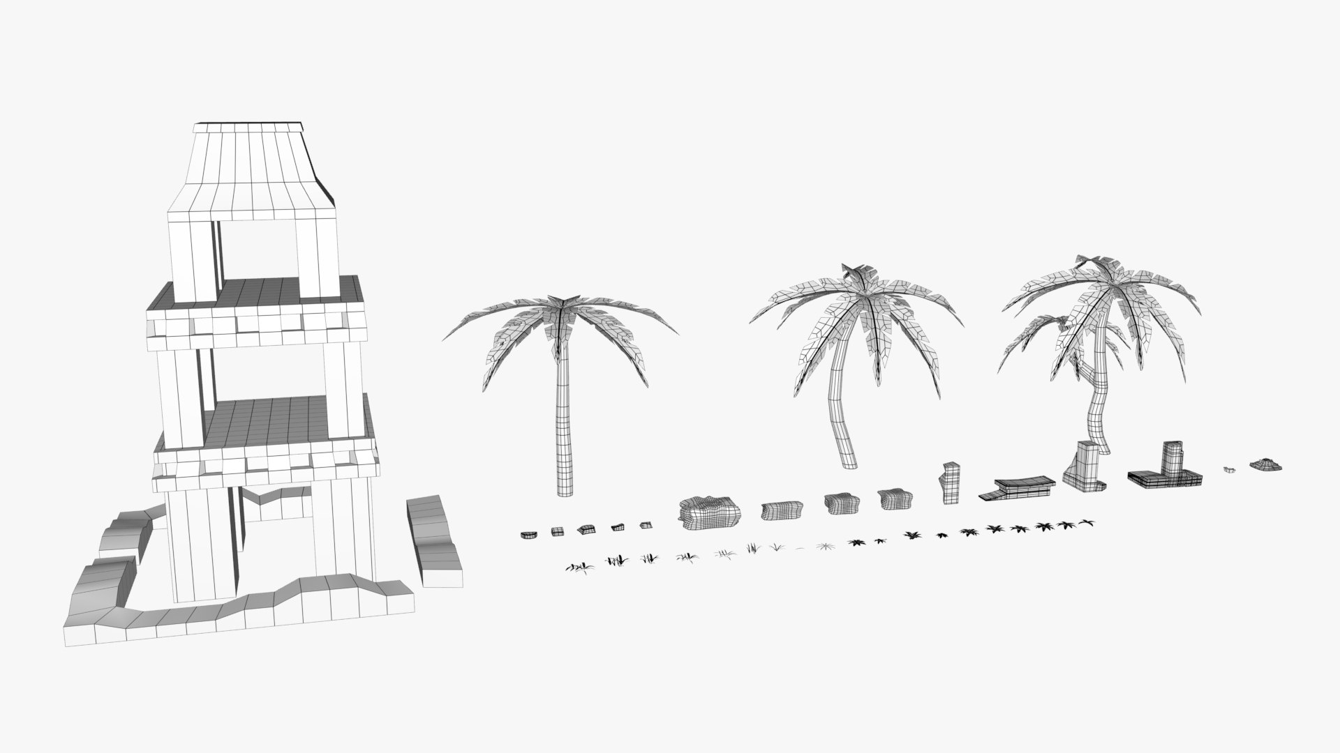 Tropical Forest 3D Model - TurboSquid 1898887