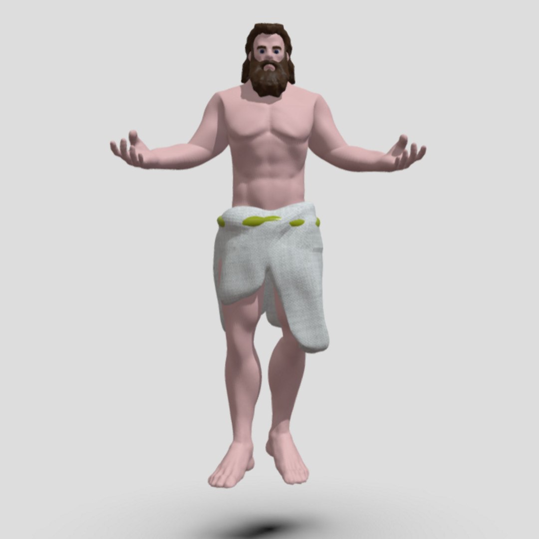 3D Model Greek God - TurboSquid 1603831