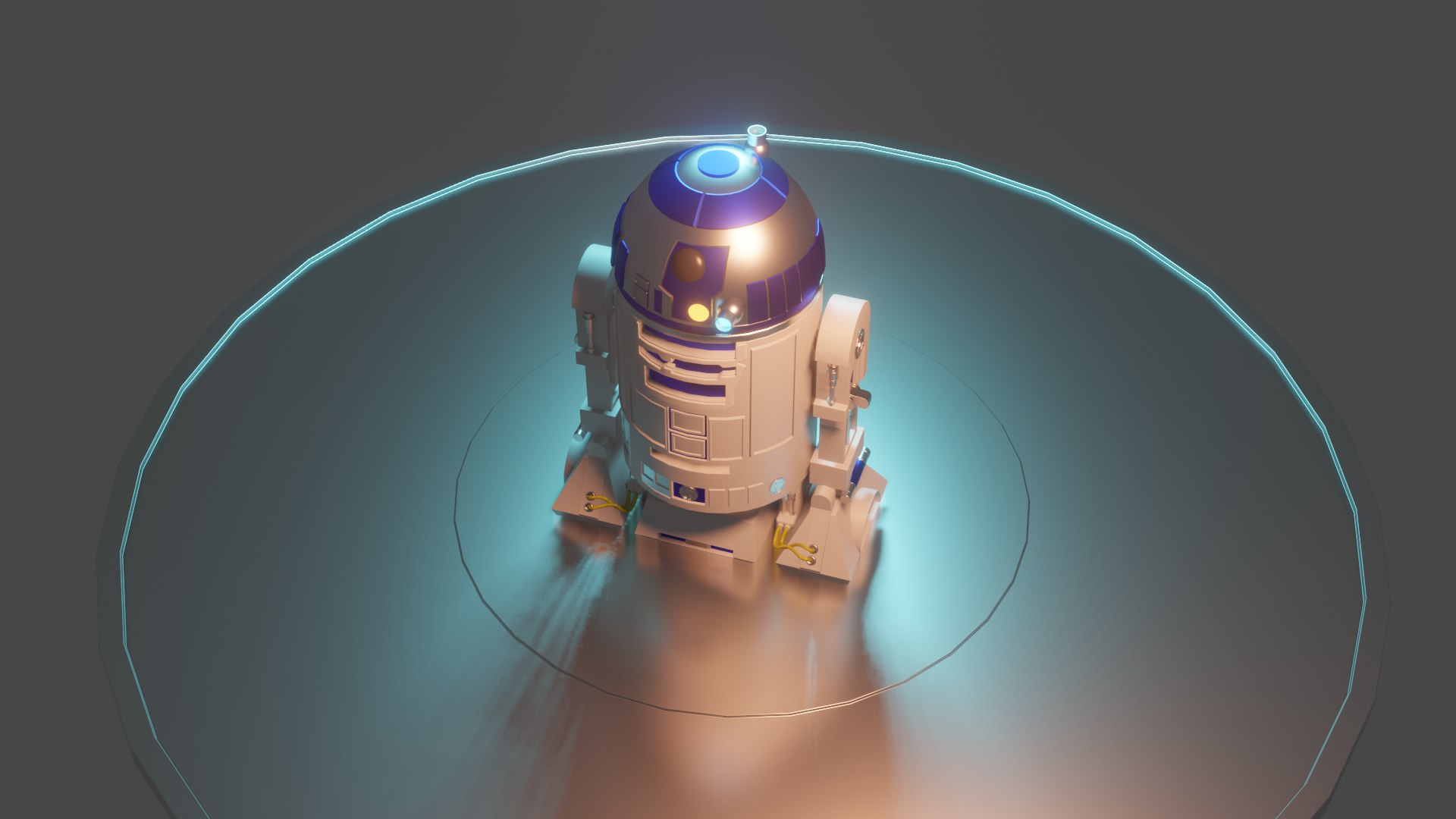 3D R2D2 Model - TurboSquid 1995673