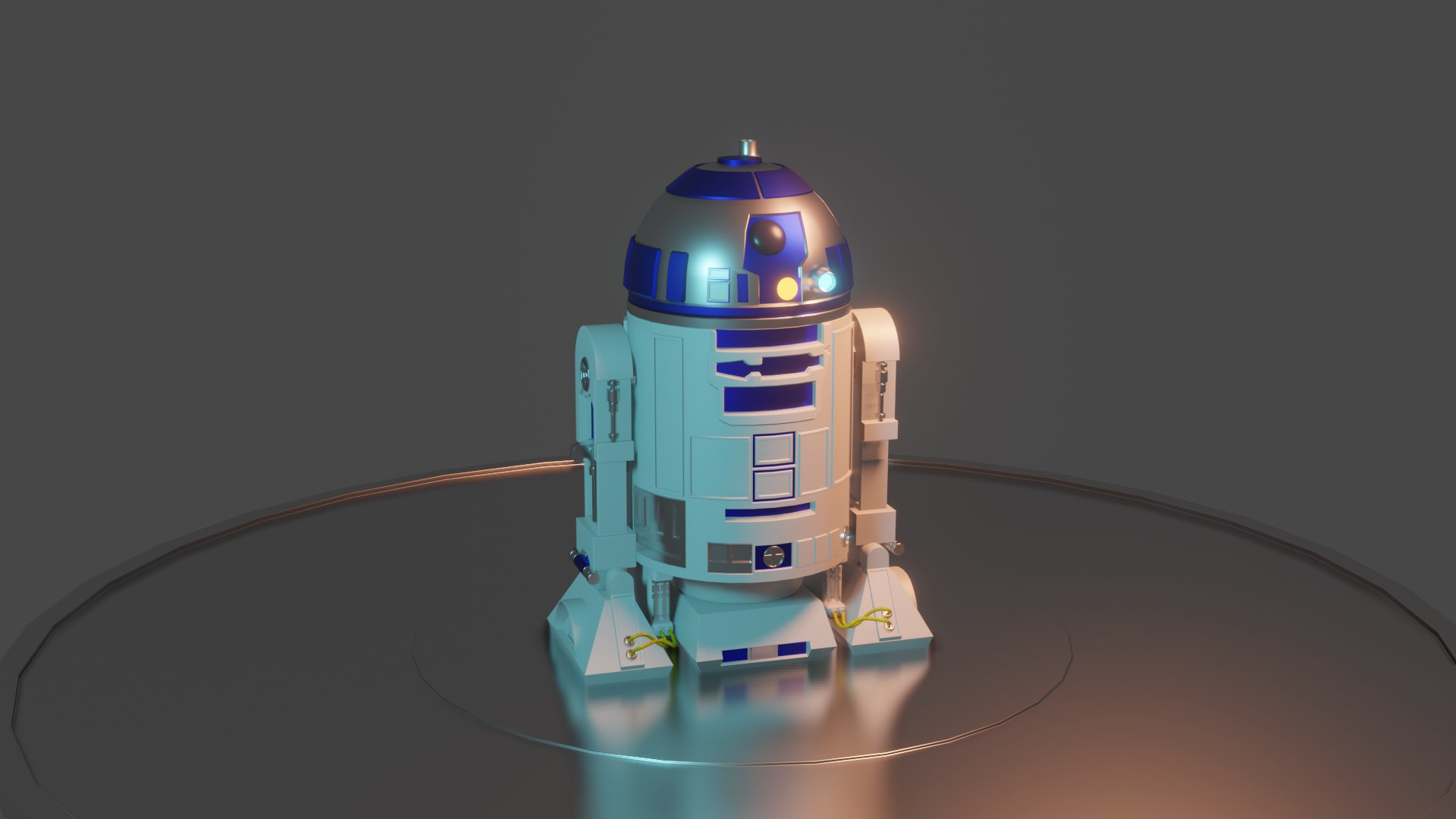 3D R2D2 Model - TurboSquid 1995673