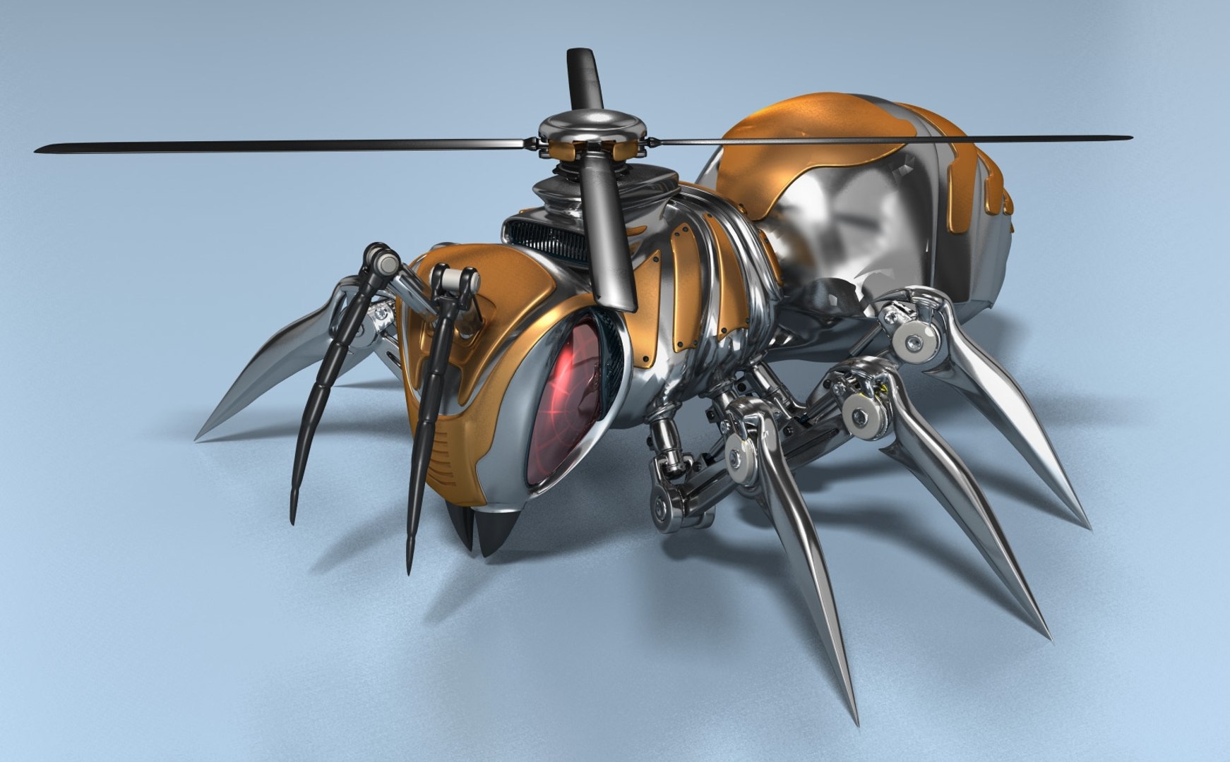 3d Bee Mech