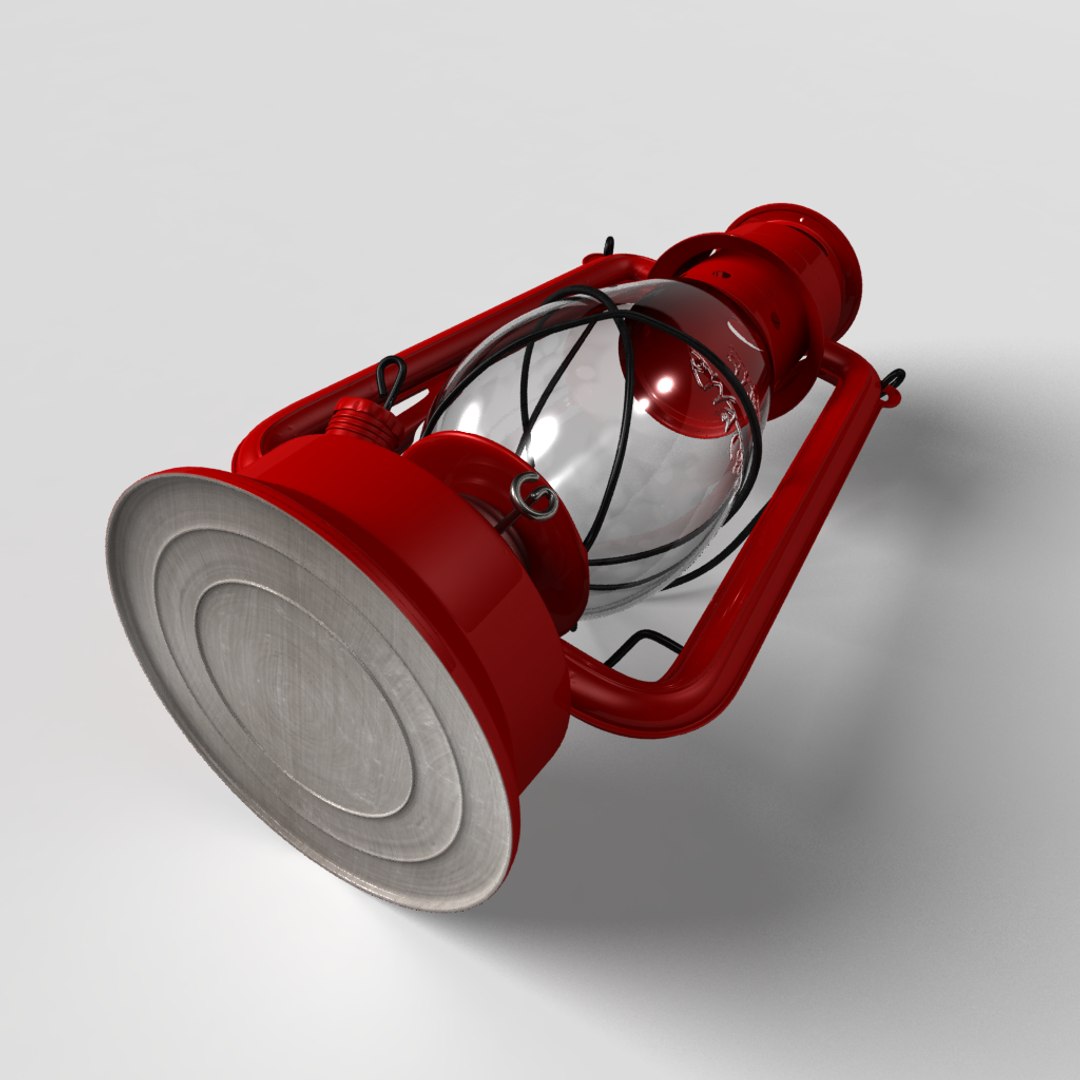 3d Realistic Lantern Hurricane