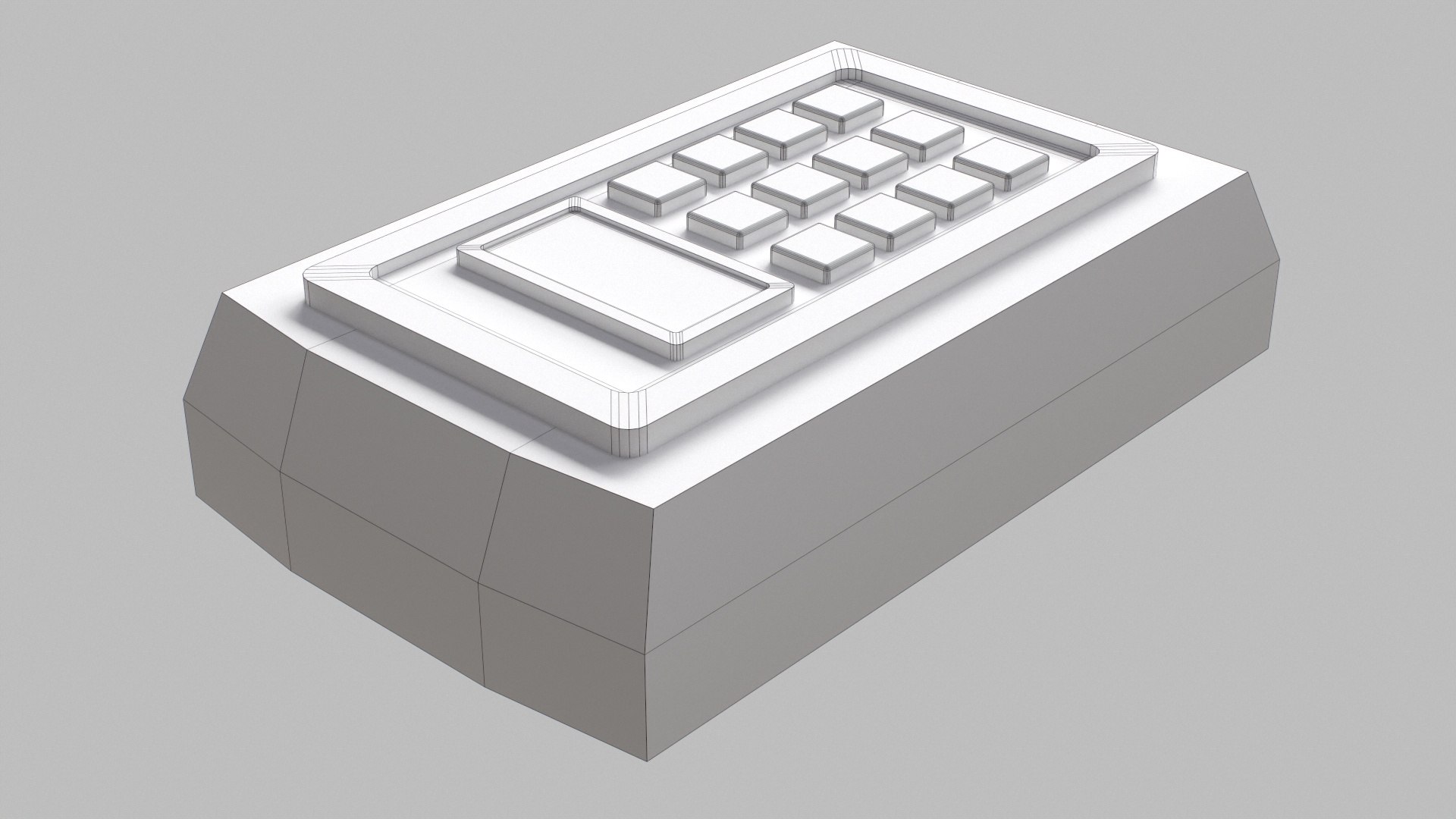3D Model Keypad Lock - TurboSquid 2079327
