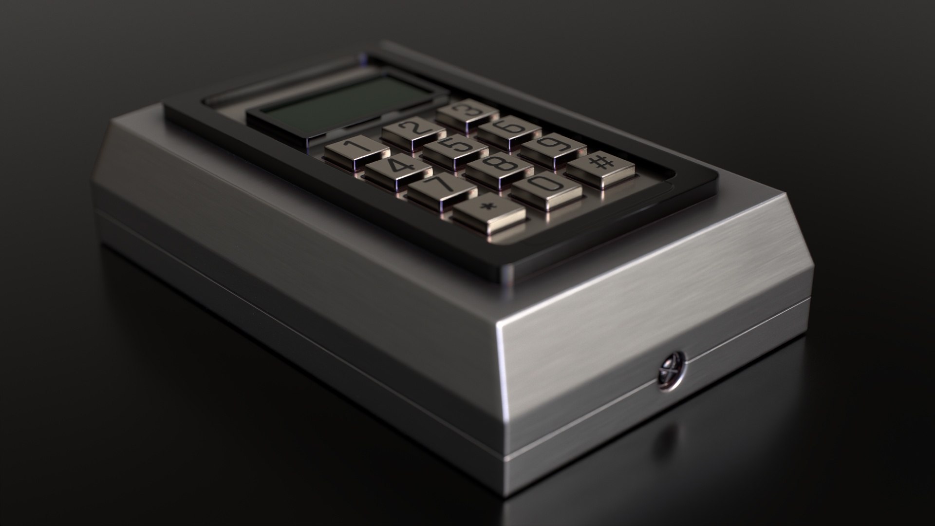 3D Model Keypad Lock - TurboSquid 2079327