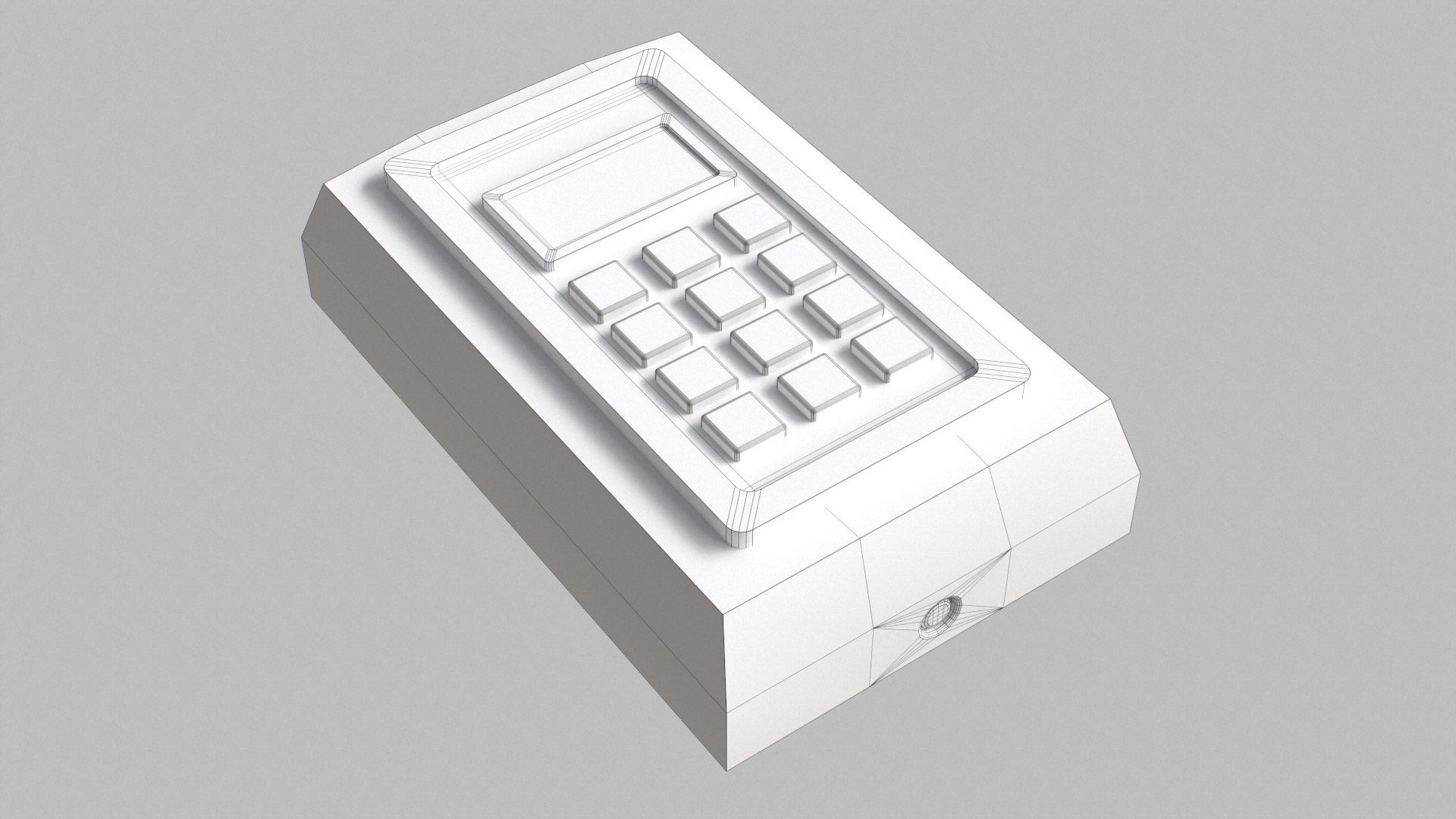 3D Model Keypad Lock - TurboSquid 2079327
