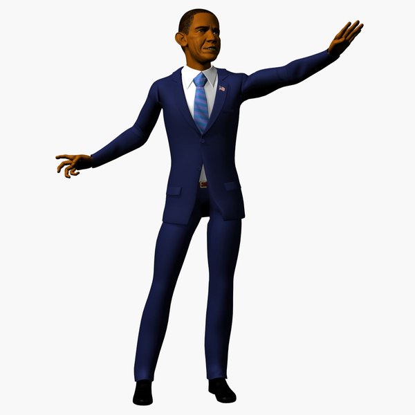 Barack Obama 3D Models for Download | TurboSquid