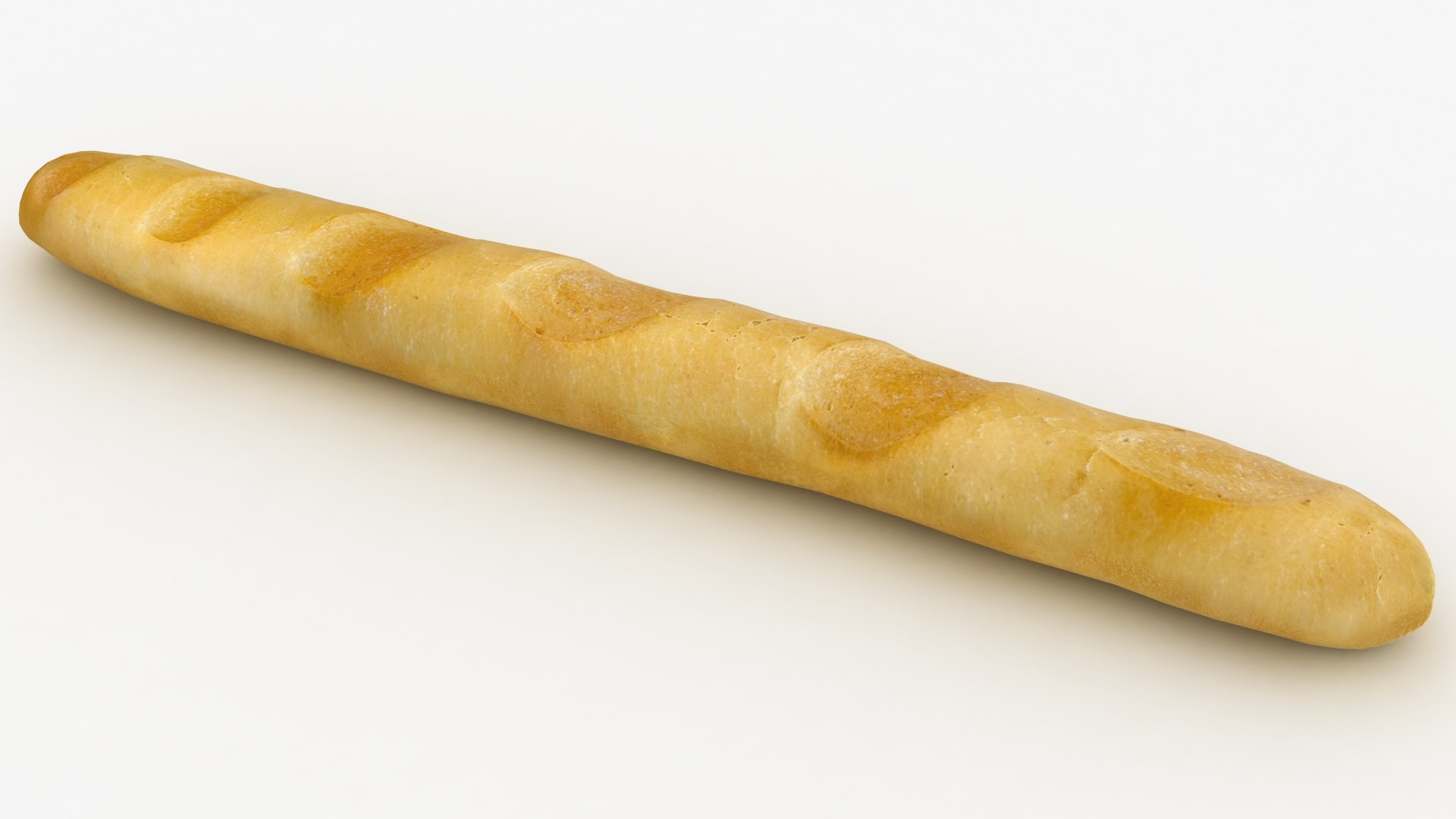 Realistic Baguette 3D Model - TurboSquid 1446043