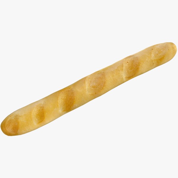 Realistic baguette 3D model - TurboSquid 1446043