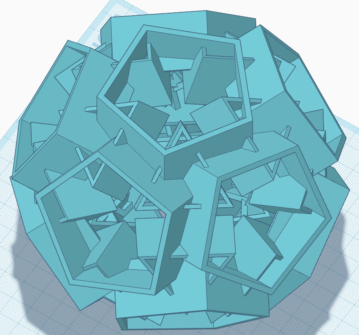 3D structure pentagon triangle - TurboSquid 1337519