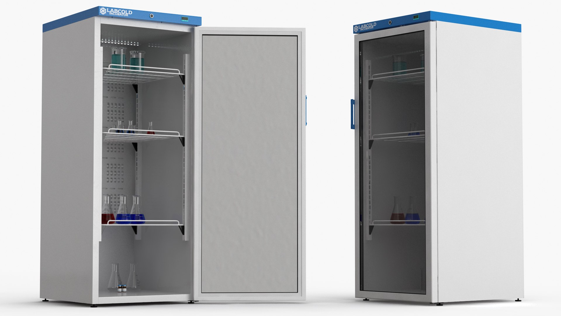 3D Labcold Cooled Incubator 340l - TurboSquid 1659486