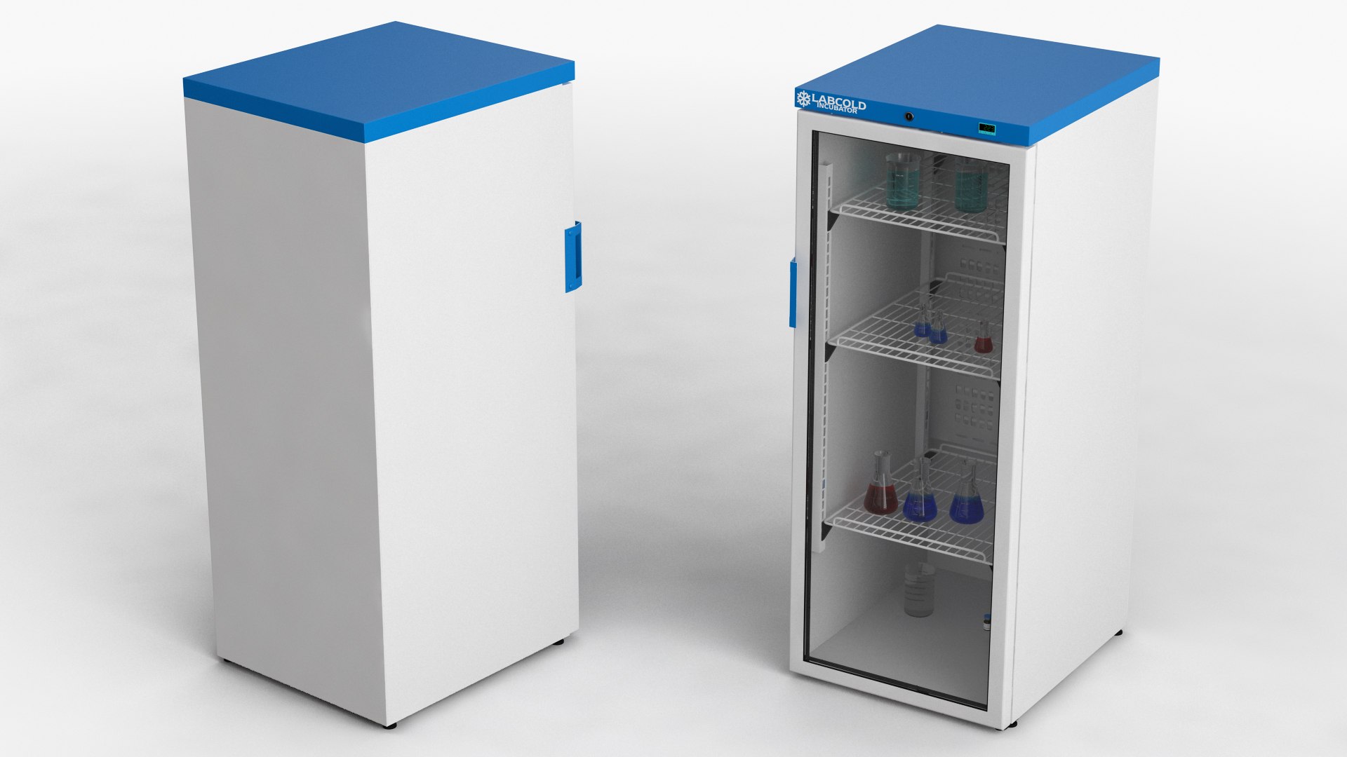 3D Labcold Cooled Incubator 340l - TurboSquid 1659486