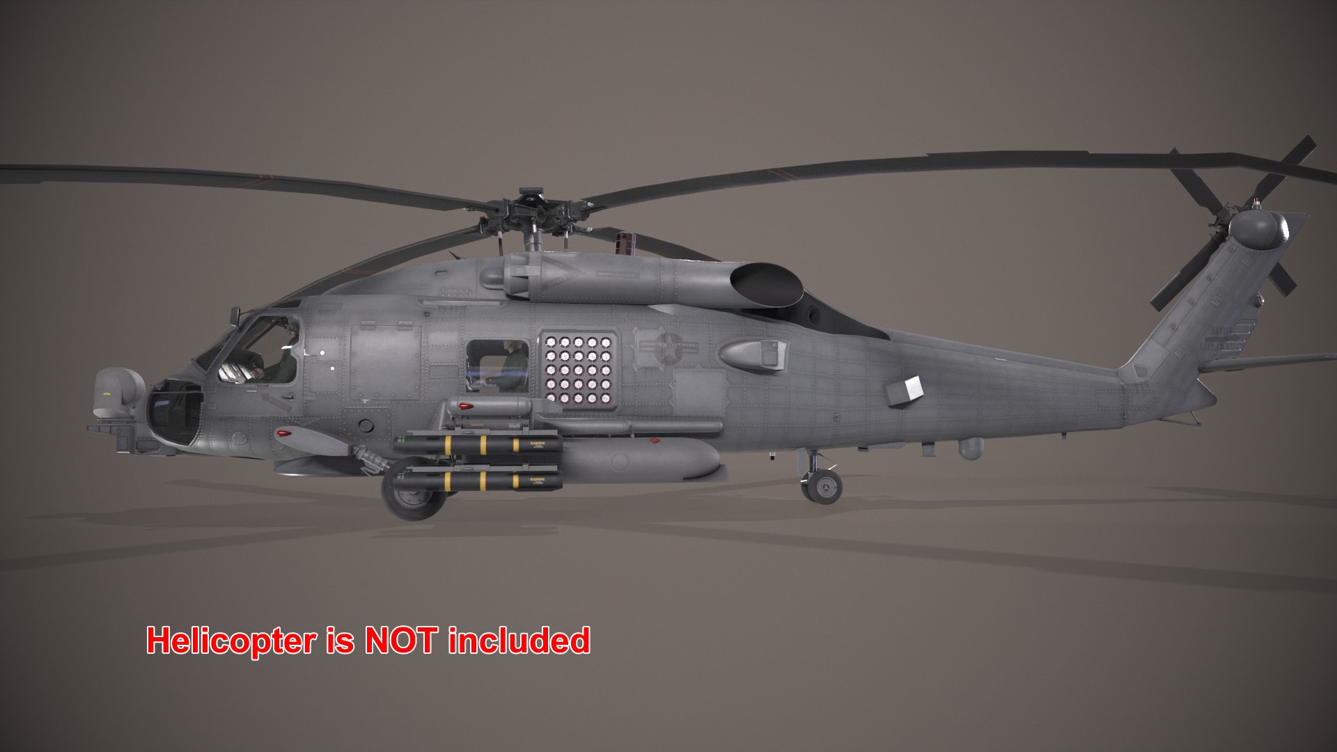 AGM-114 Hellfire Missile Launcher 3D - TurboSquid 1995286