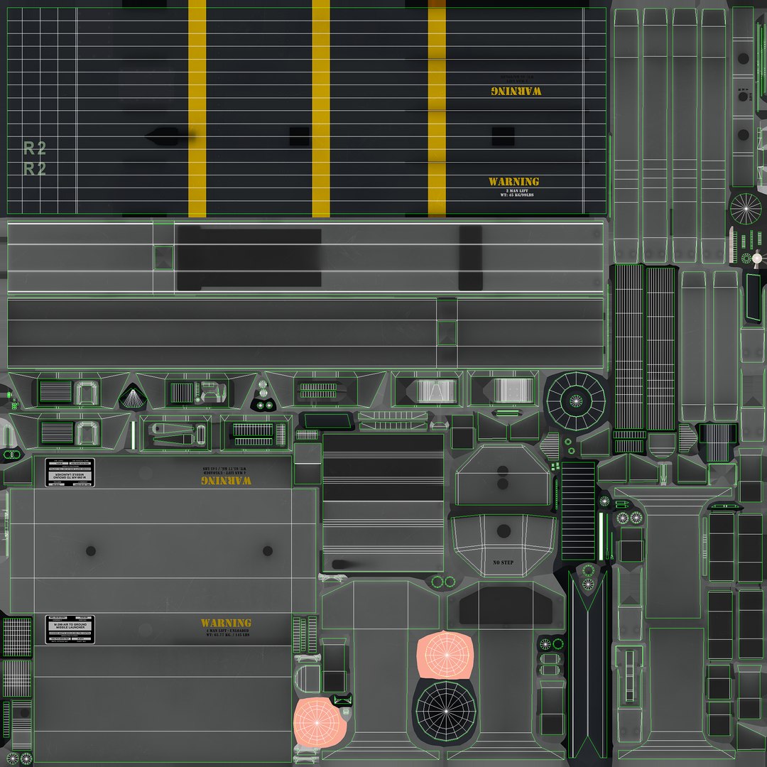 AGM-114 Hellfire Missile Launcher 3D - TurboSquid 1995286