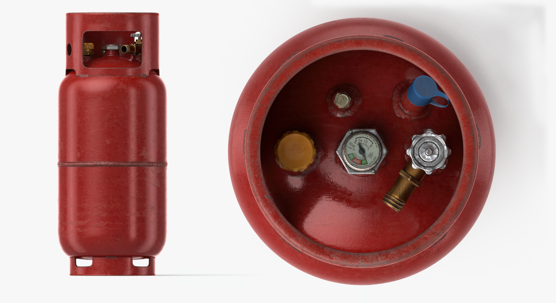 Gaszylinder 3D-Modell - TurboSquid 1268124
