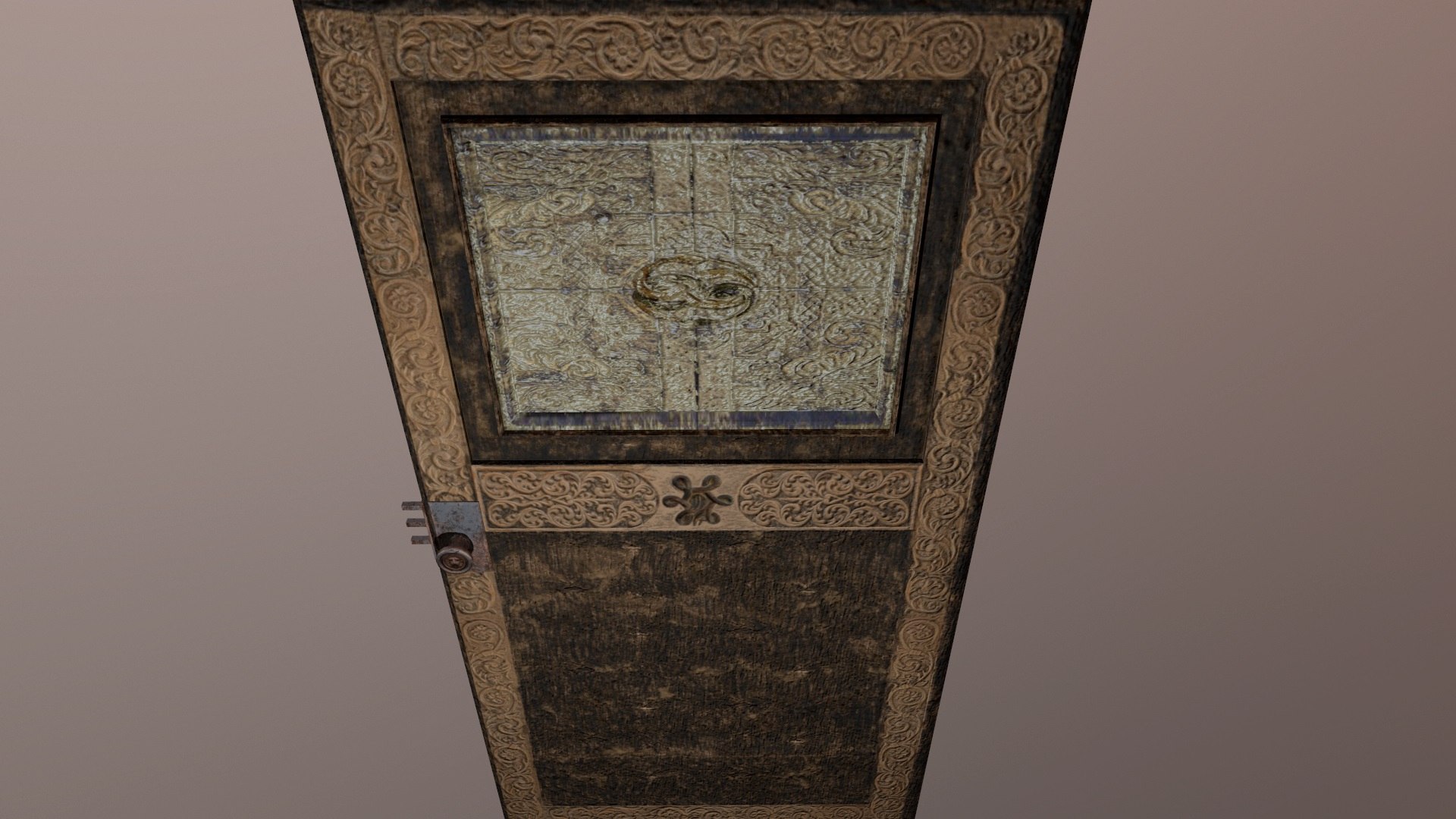 3D snake door - TurboSquid 1508033