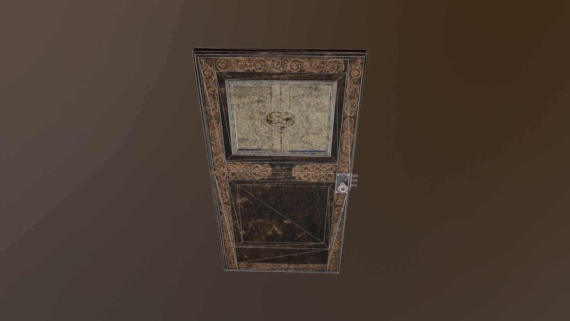 3D snake door - TurboSquid 1508033