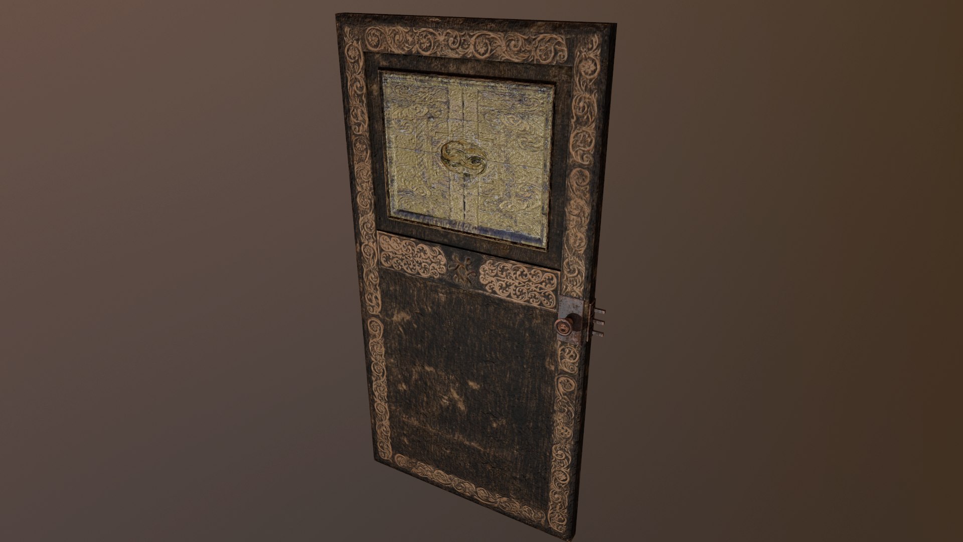 3D snake door - TurboSquid 1508033