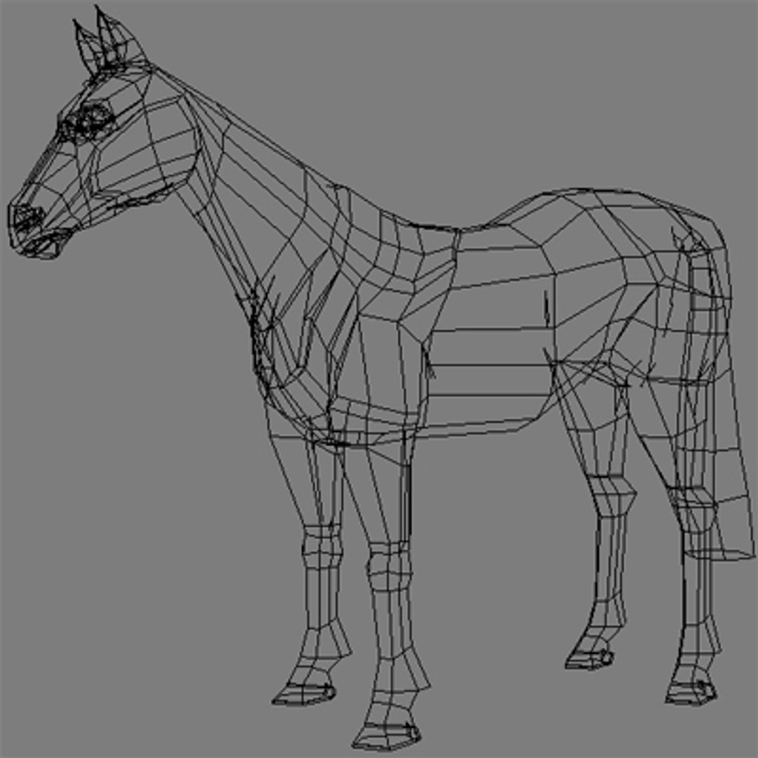 Horse 3D model - TurboSquid 370451