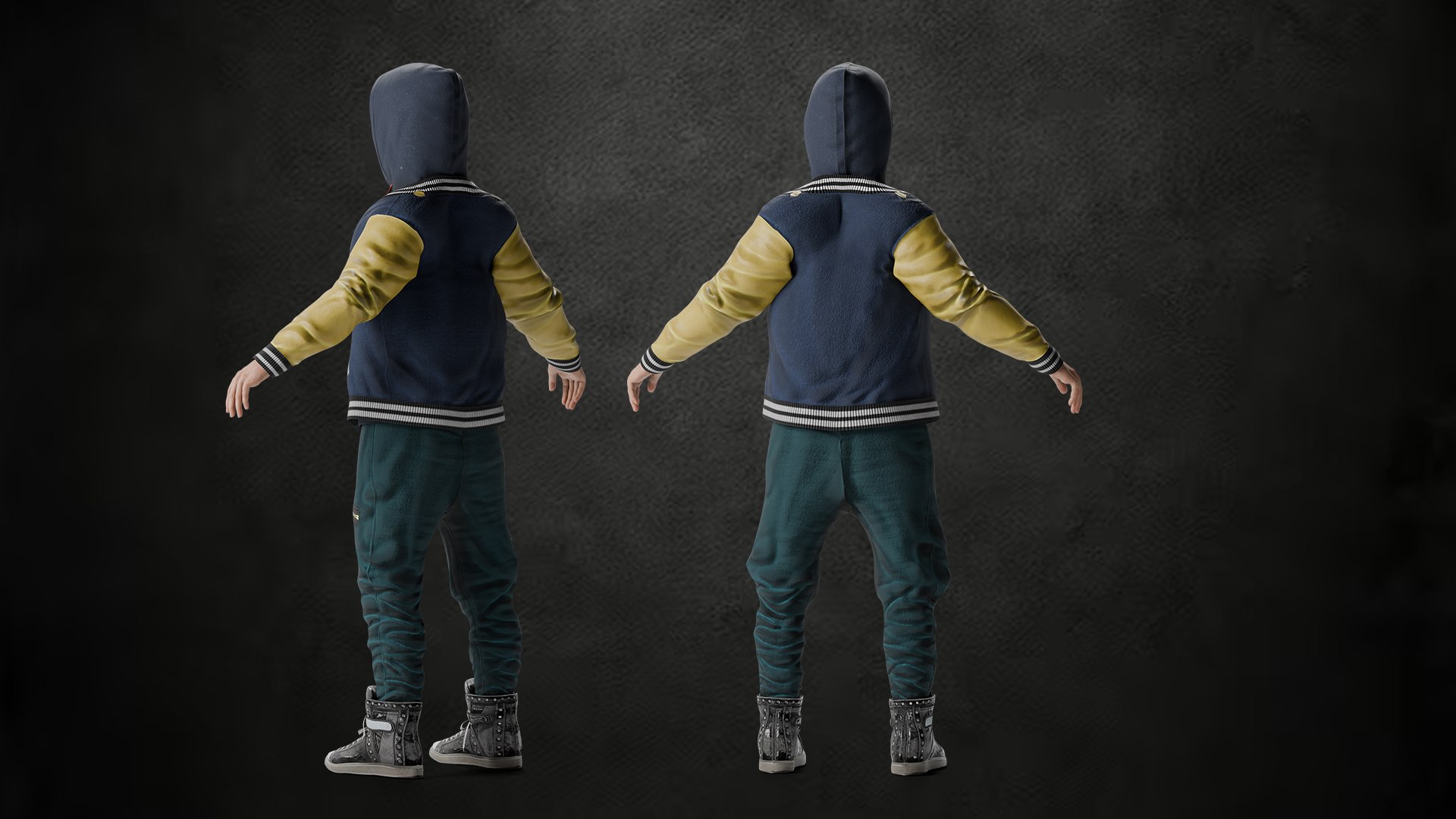 Free Realistic Male Character Rigged 3D Model - TurboSquid 2325793