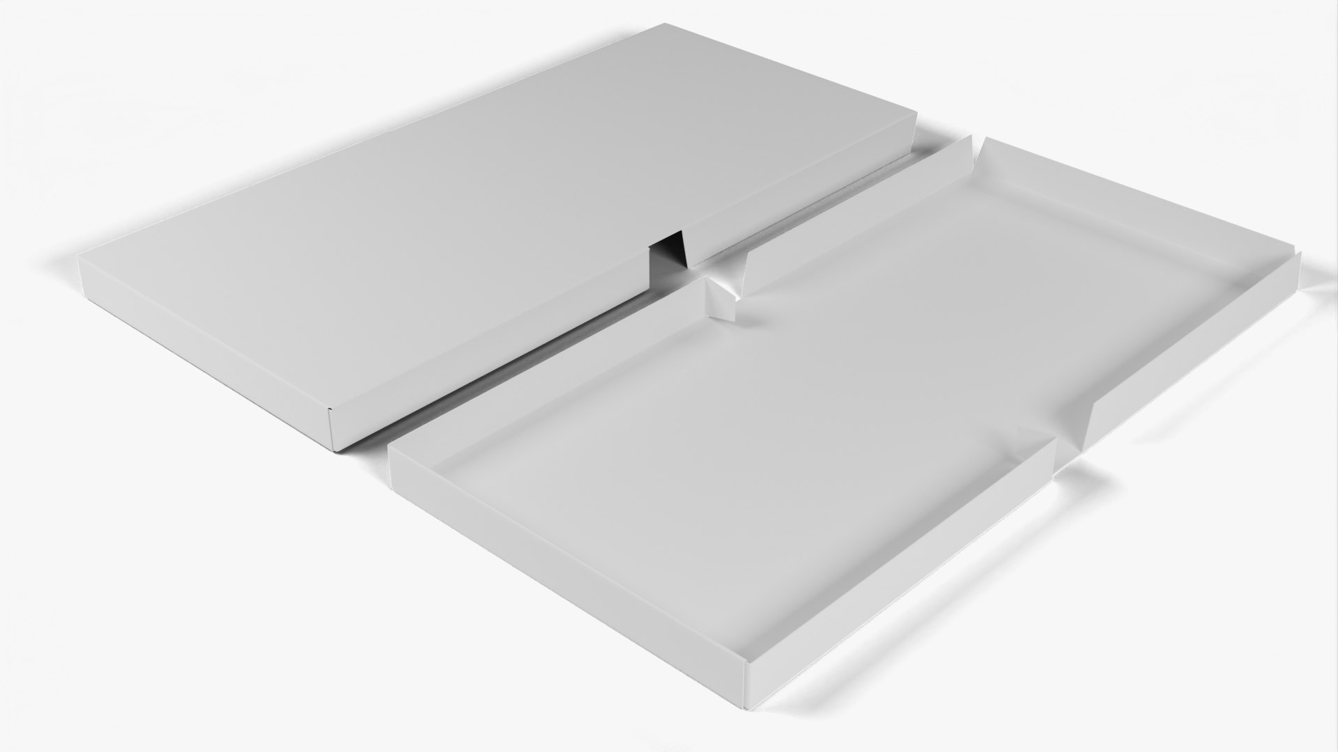 3D 4-inch Kraft Paper Full Open Pizza Box - TurboSquid 1954658