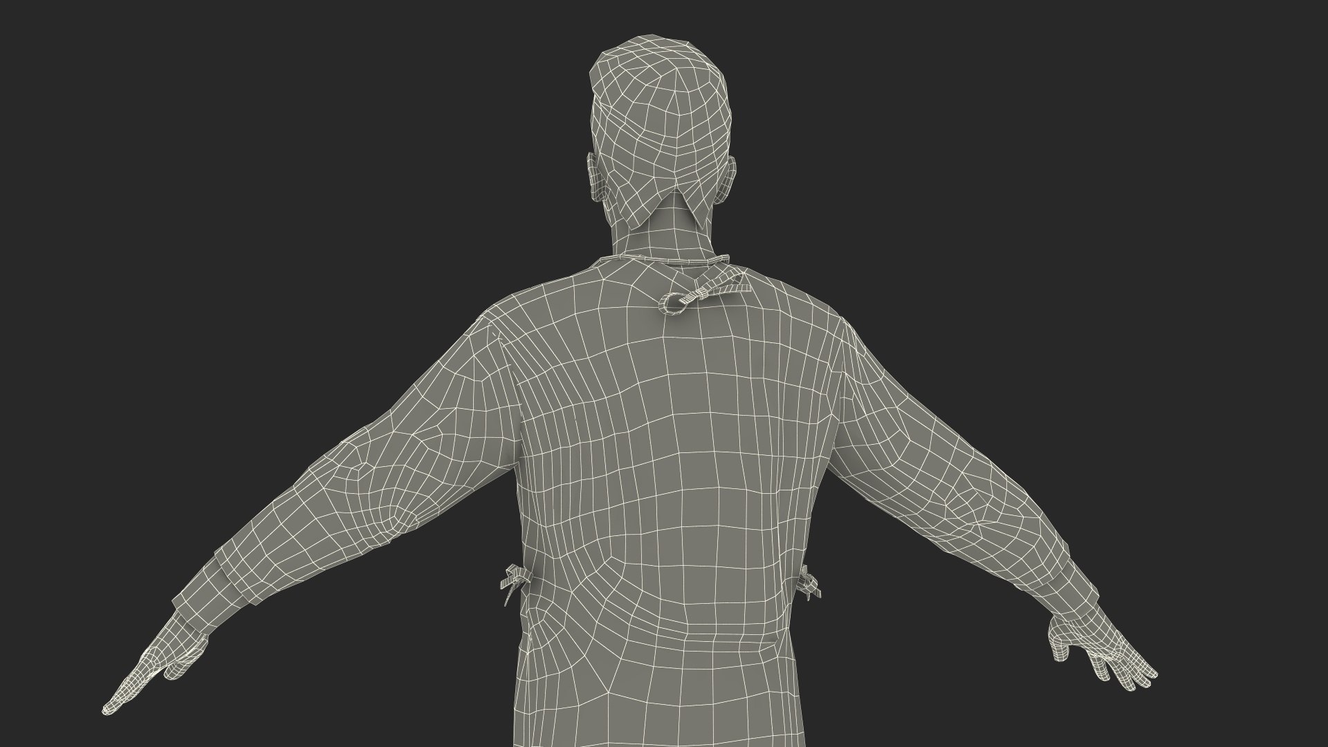 3D Blood Stained Surgeon Doctor Rigged for Maya model - TurboSquid 2164974