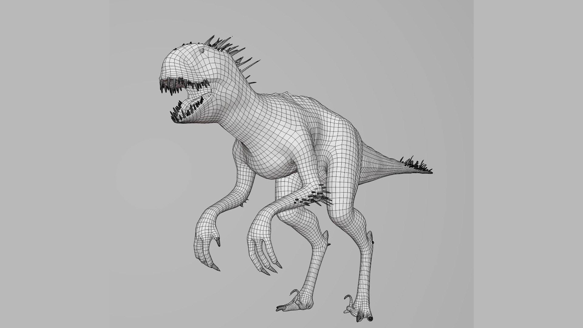 Scorpios Rex Basemesh Low Poly 3D - TurboSquid 1995204