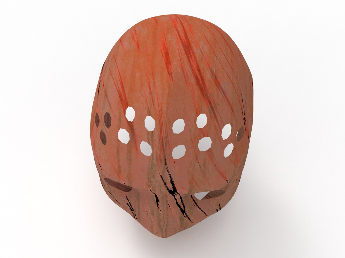 Low-poly Round Style Hockey Goalie Mask 3D Model - TurboSquid 2241357