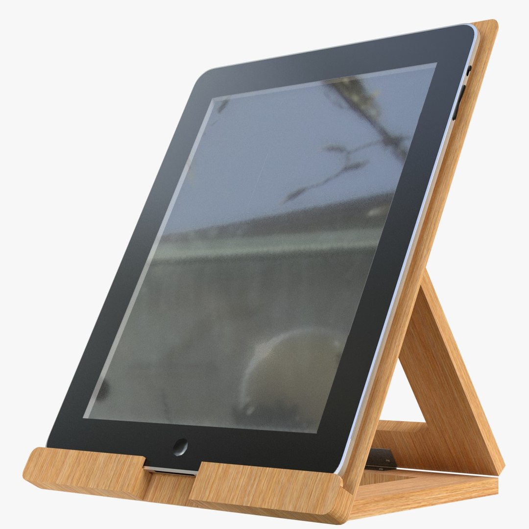 3D tablet stand desktop table model - TurboSquid 1217911