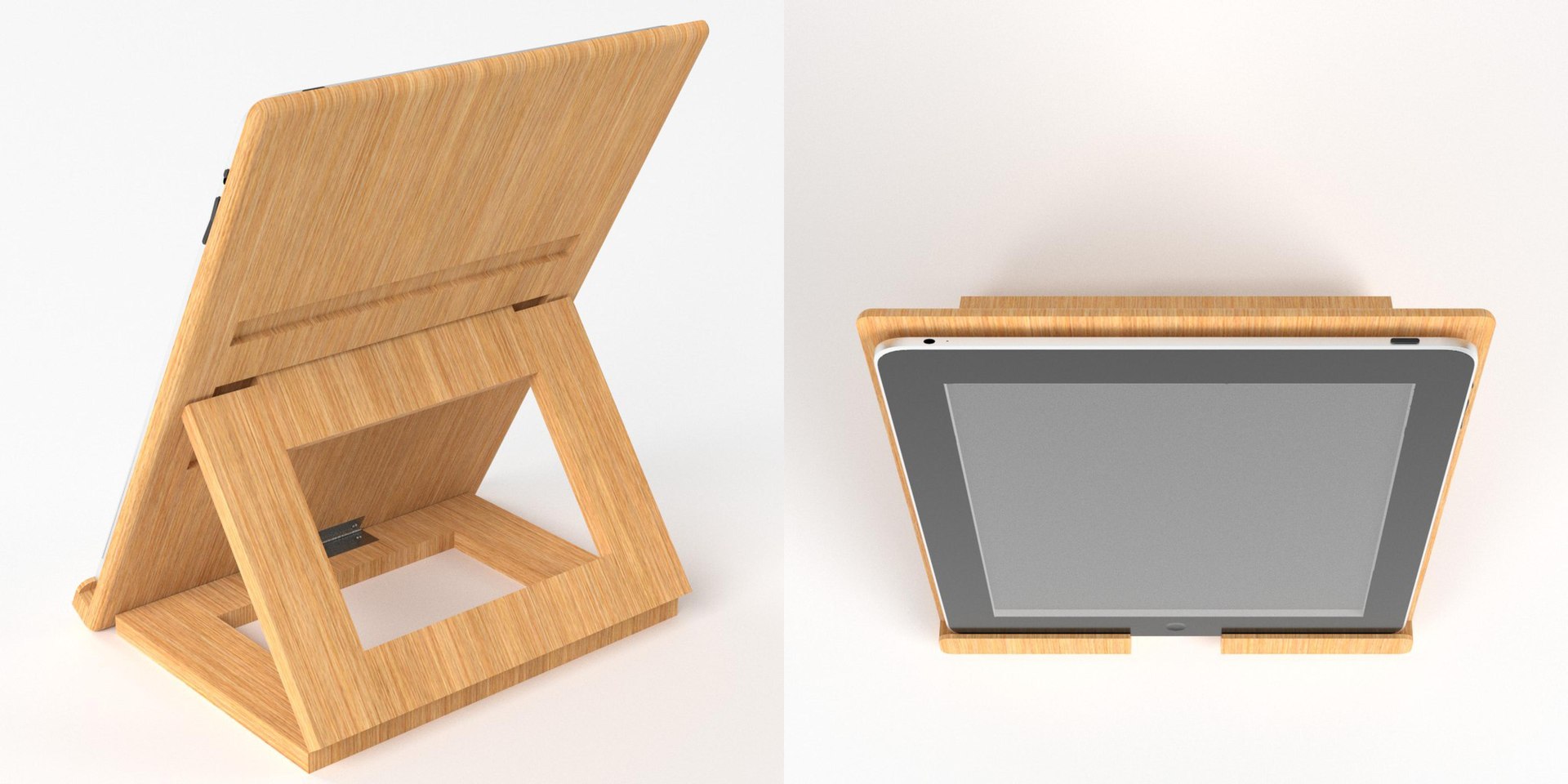 3D Tablet Stand Desktop Table Model - TurboSquid 1217911