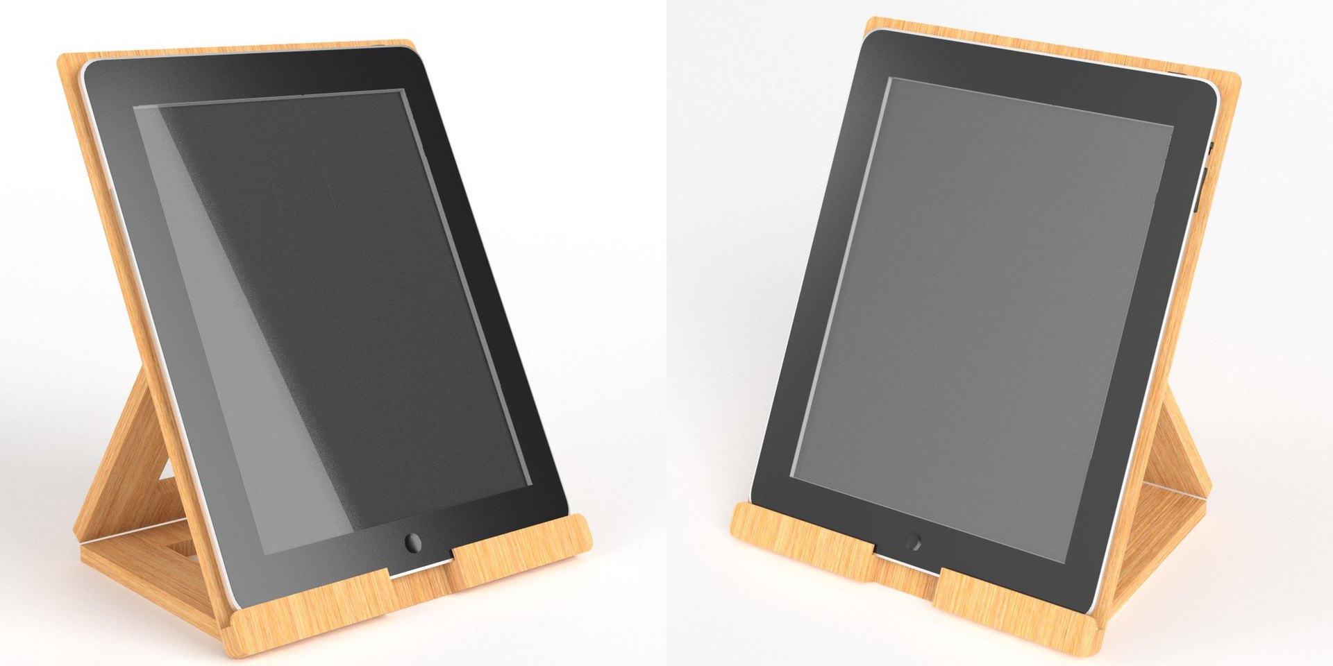 3D Tablet Stand Desktop Table Model - TurboSquid 1217911