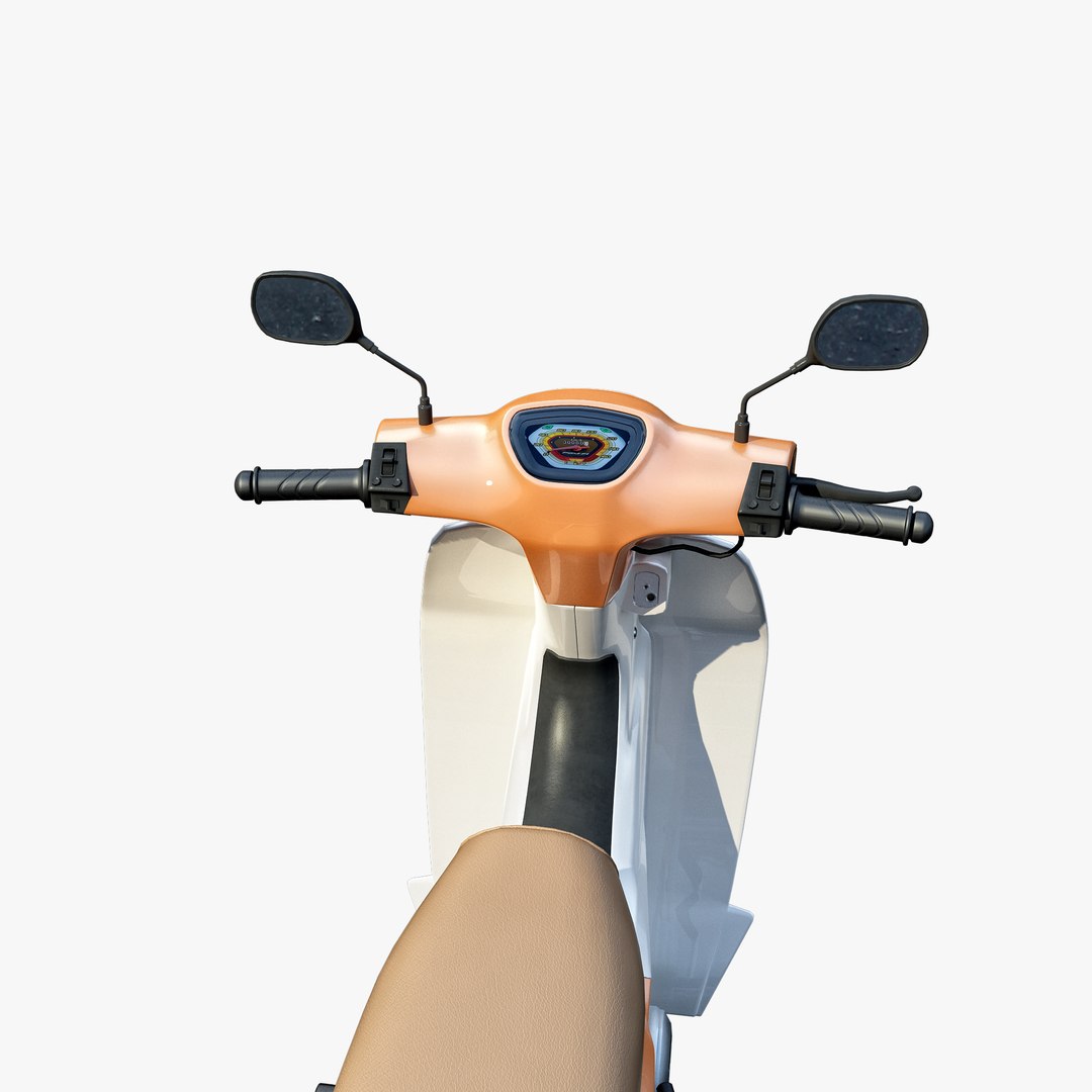 Moped 3d Model