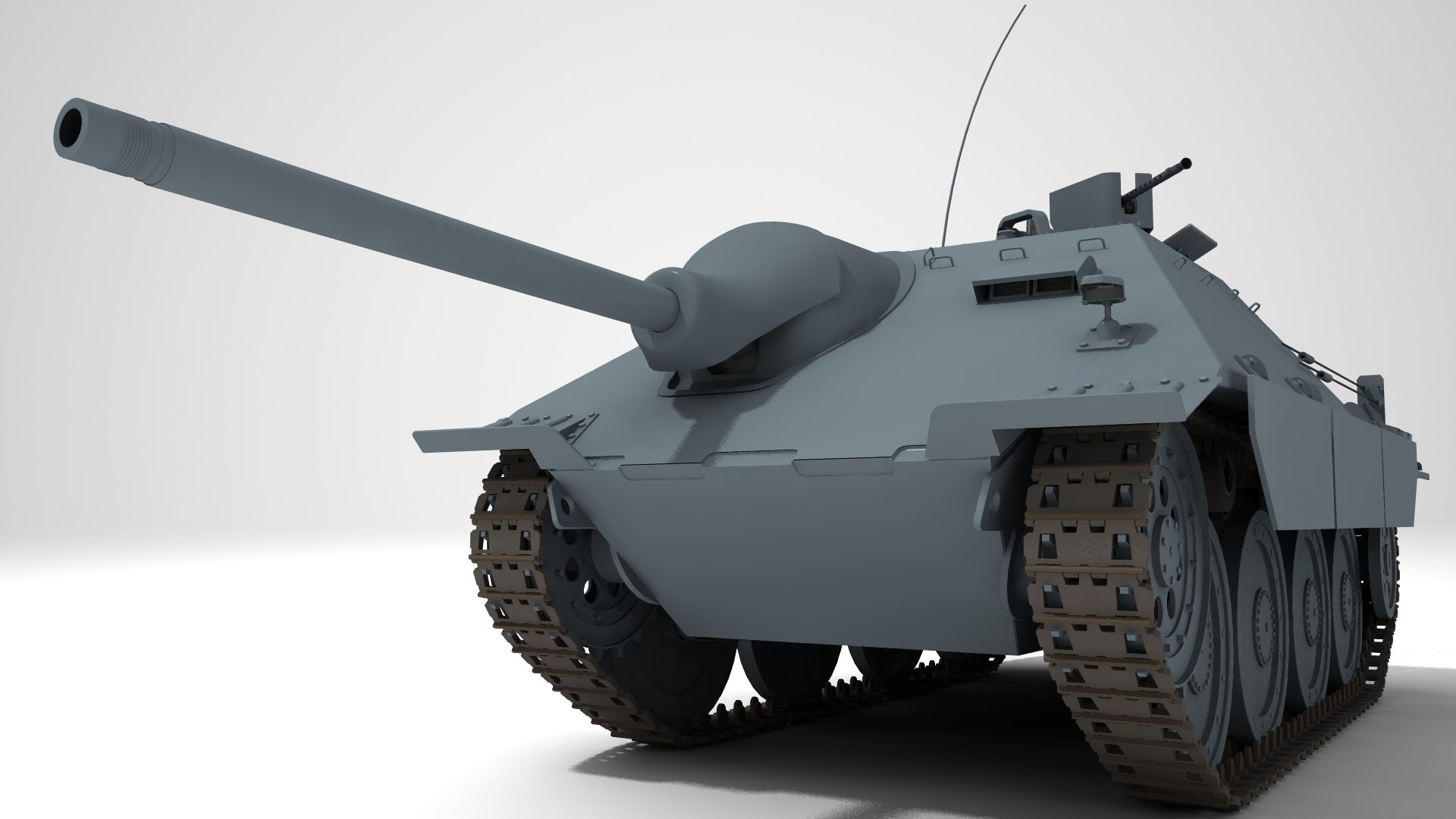 JagdPanzer 38T Hetzer With Interior 3D Model - TurboSquid 1721672