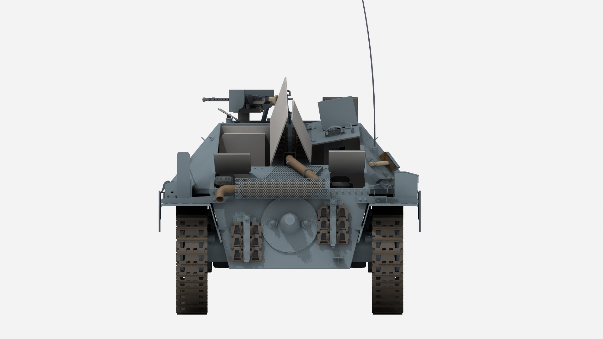 JagdPanzer 38T Hetzer With Interior 3D Model - TurboSquid 1721672