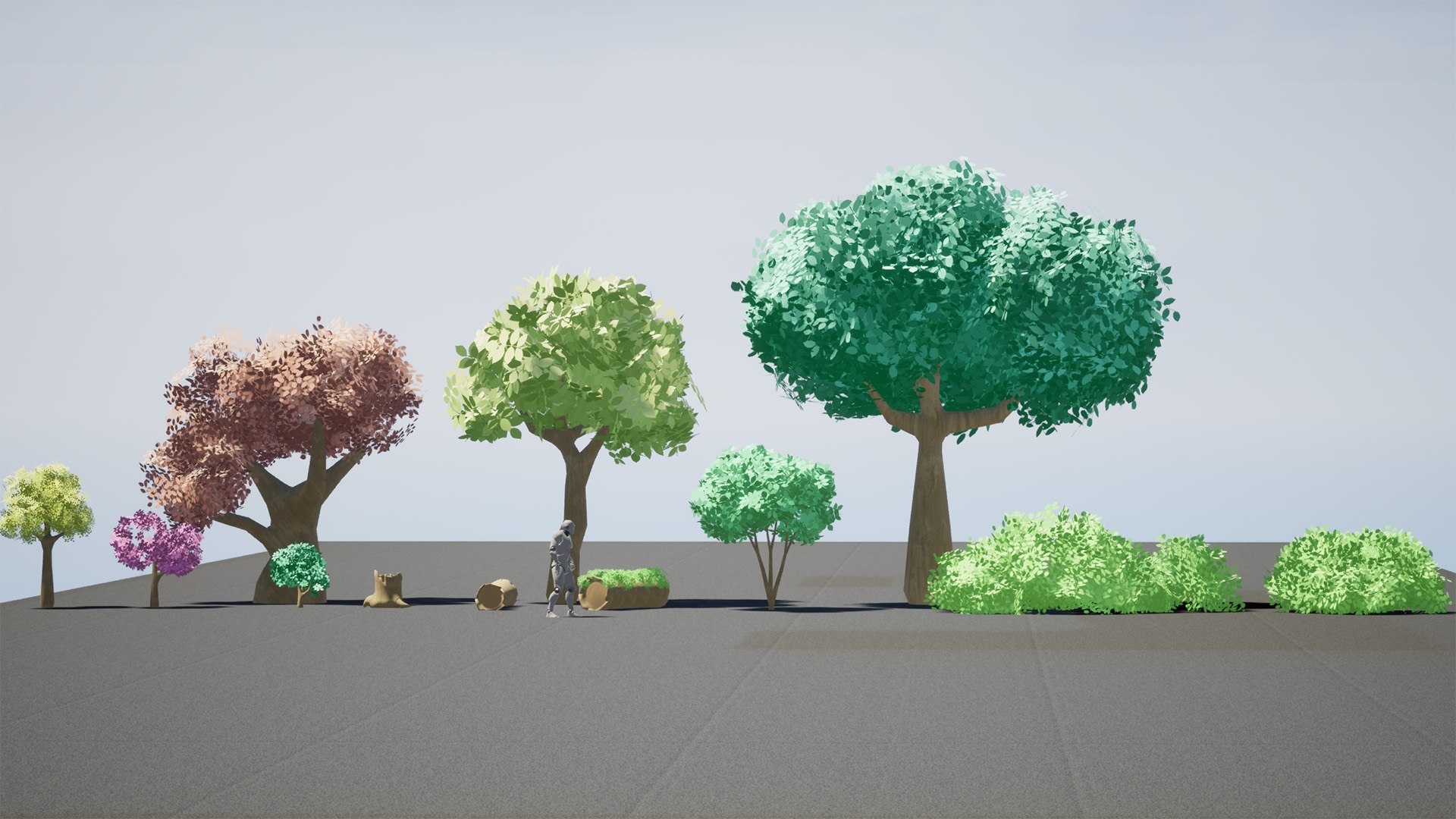 Game Read Trees And Foliage 3D - TurboSquid 2293923