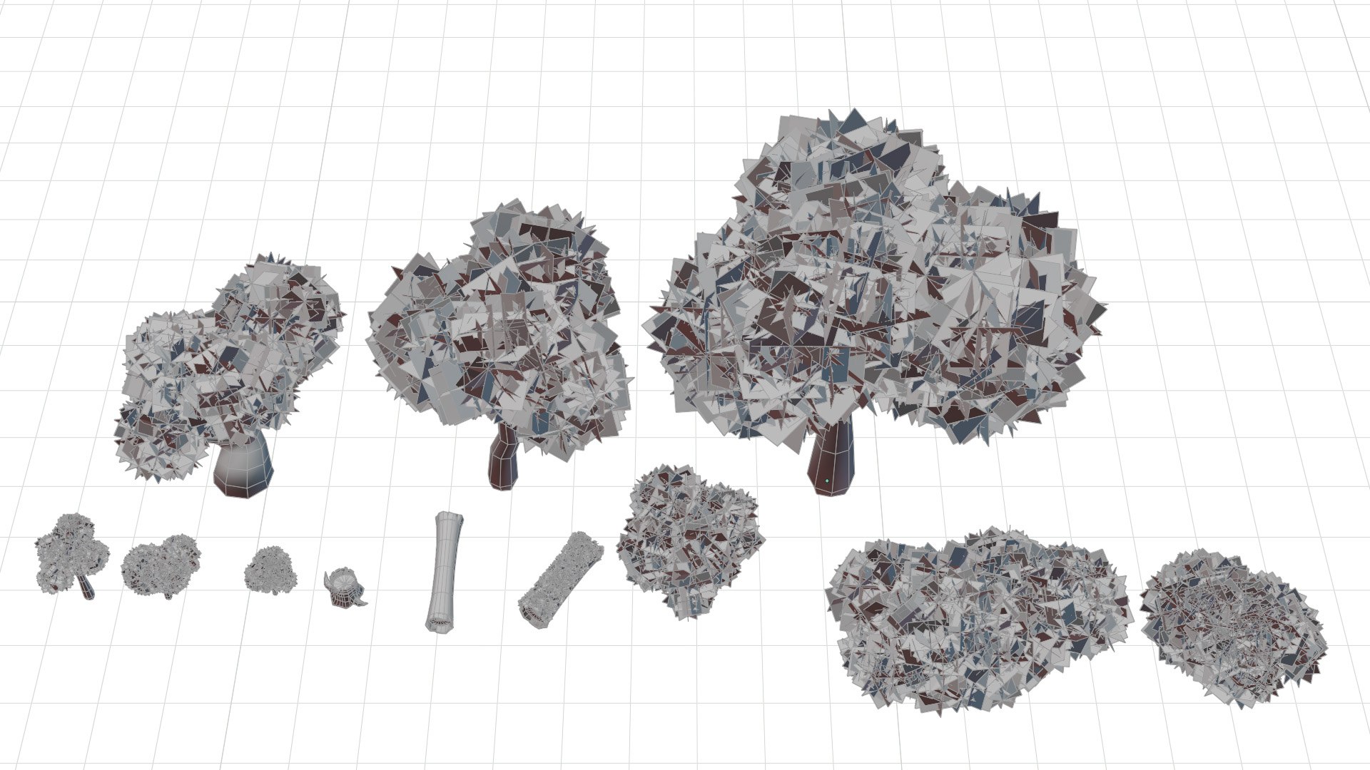 Game Read Trees And Foliage 3D - TurboSquid 2293923