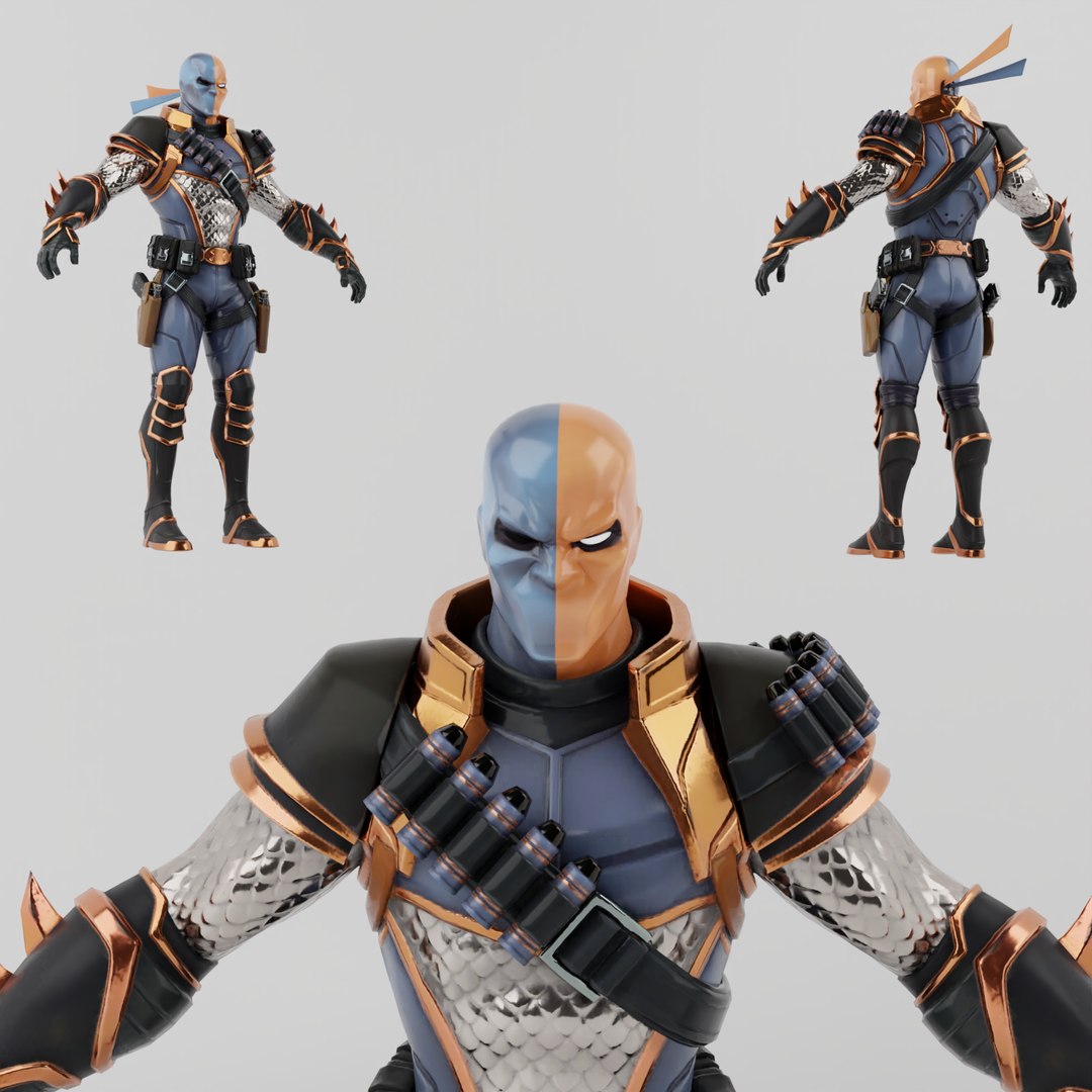 modelo 3d Deathstroke - TurboSquid 2033982