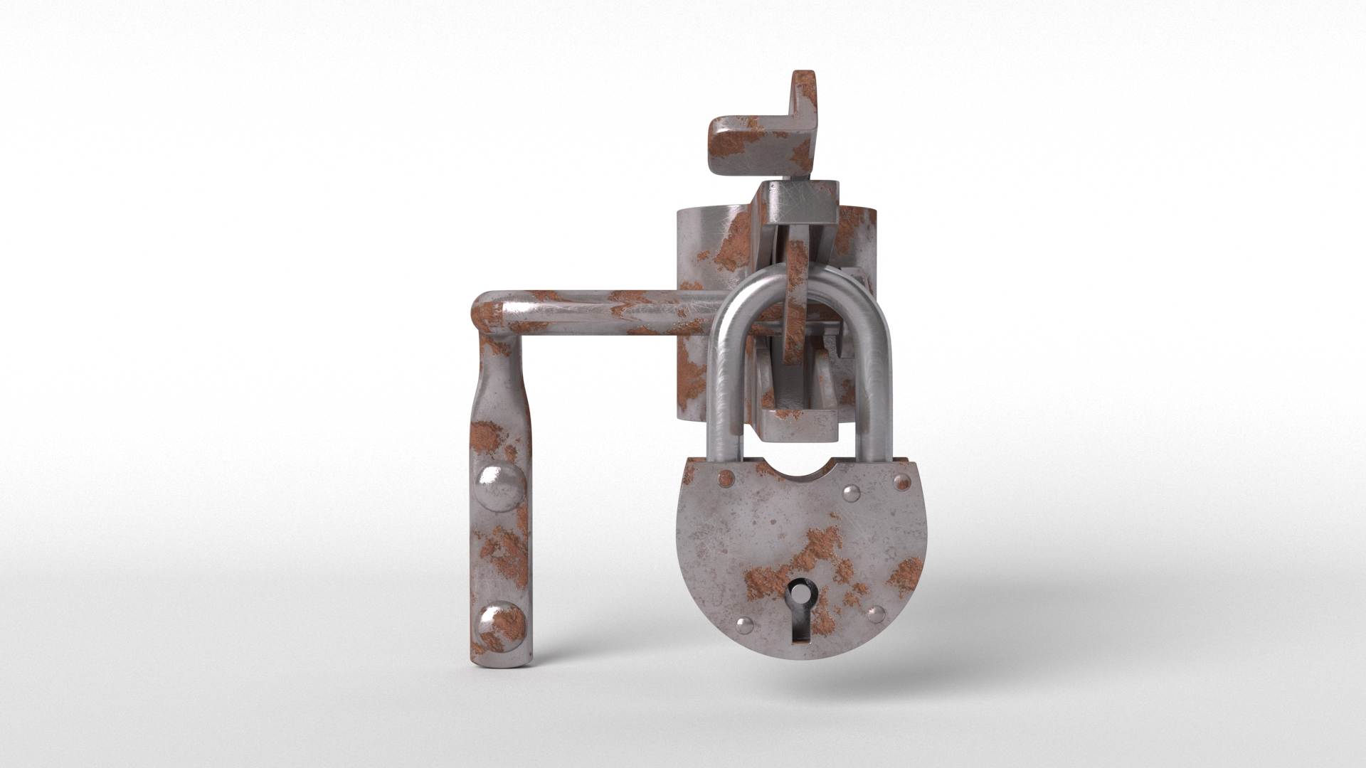 Lock 3D Model - TurboSquid 1946749