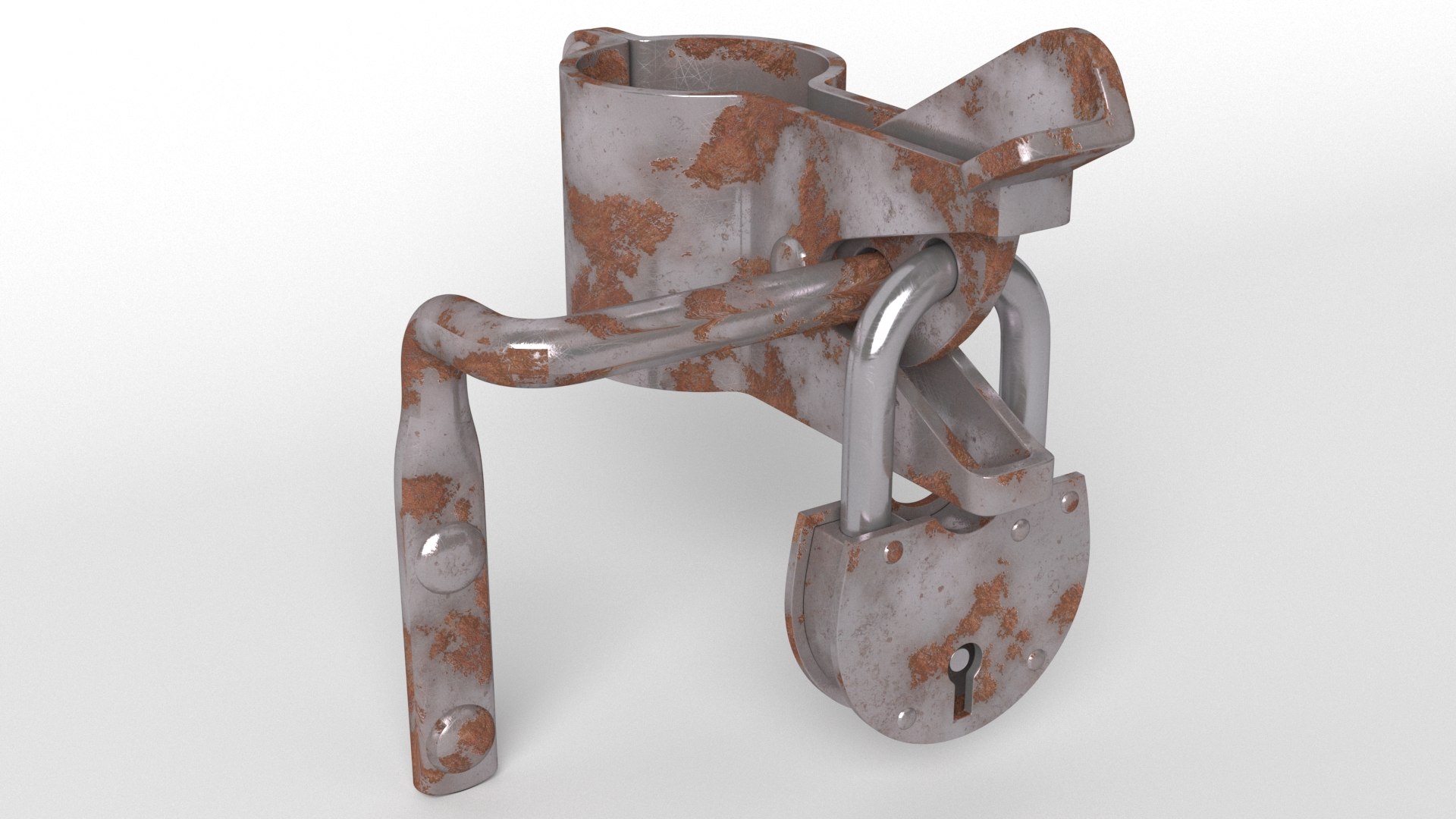 Lock 3D Model - TurboSquid 1946749