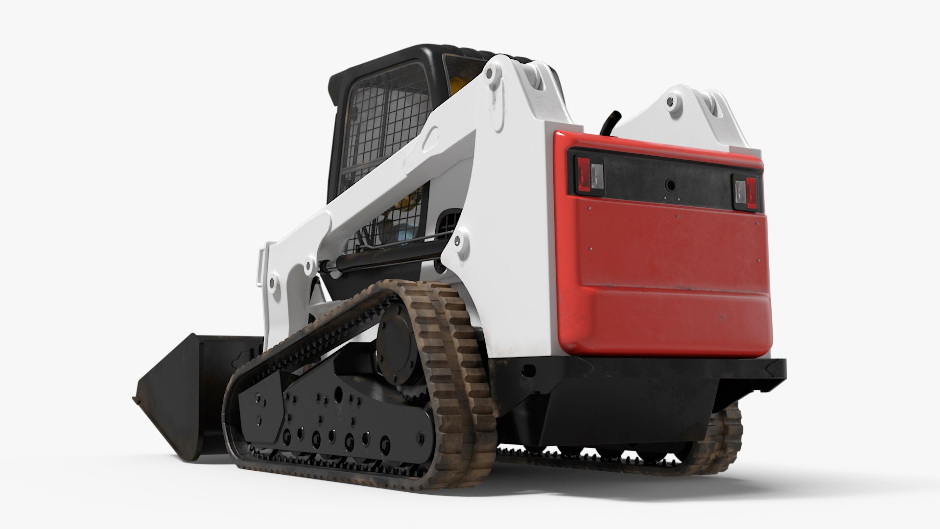 Skid Steer Loader With Operator Rigged 3D Model - TurboSquid 2406385
