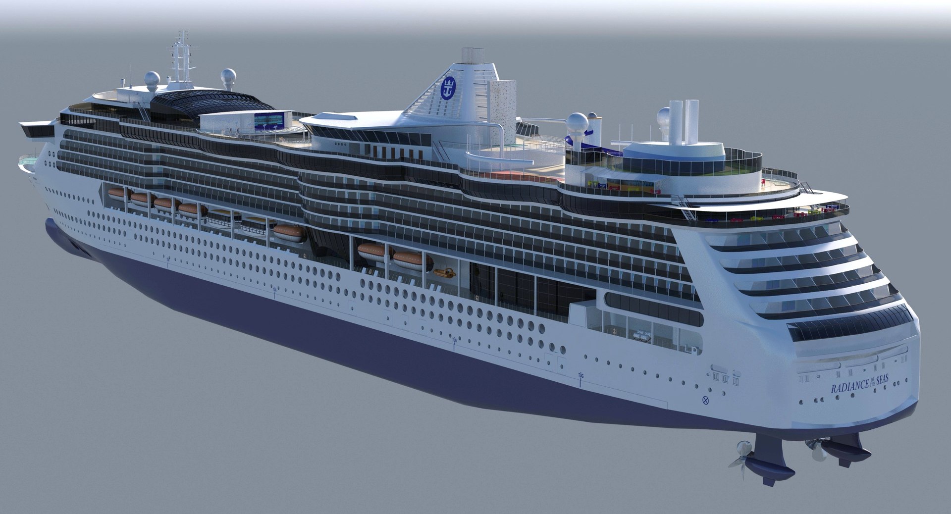 3d Model Seas Ships