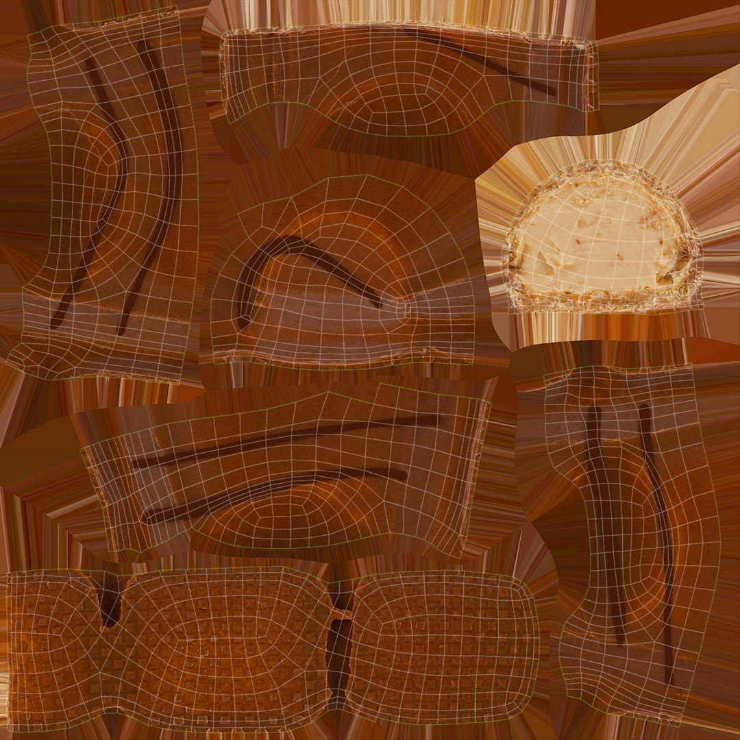 Kinder Bueno Chocolate Bars 3D model - TurboSquid 1754445