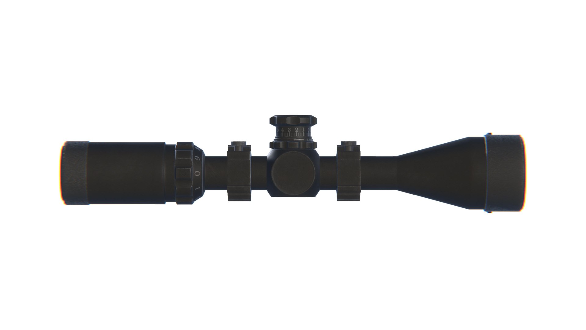 Sniper Scope Low-poly 3D Model 3D Model - TurboSquid 1800891