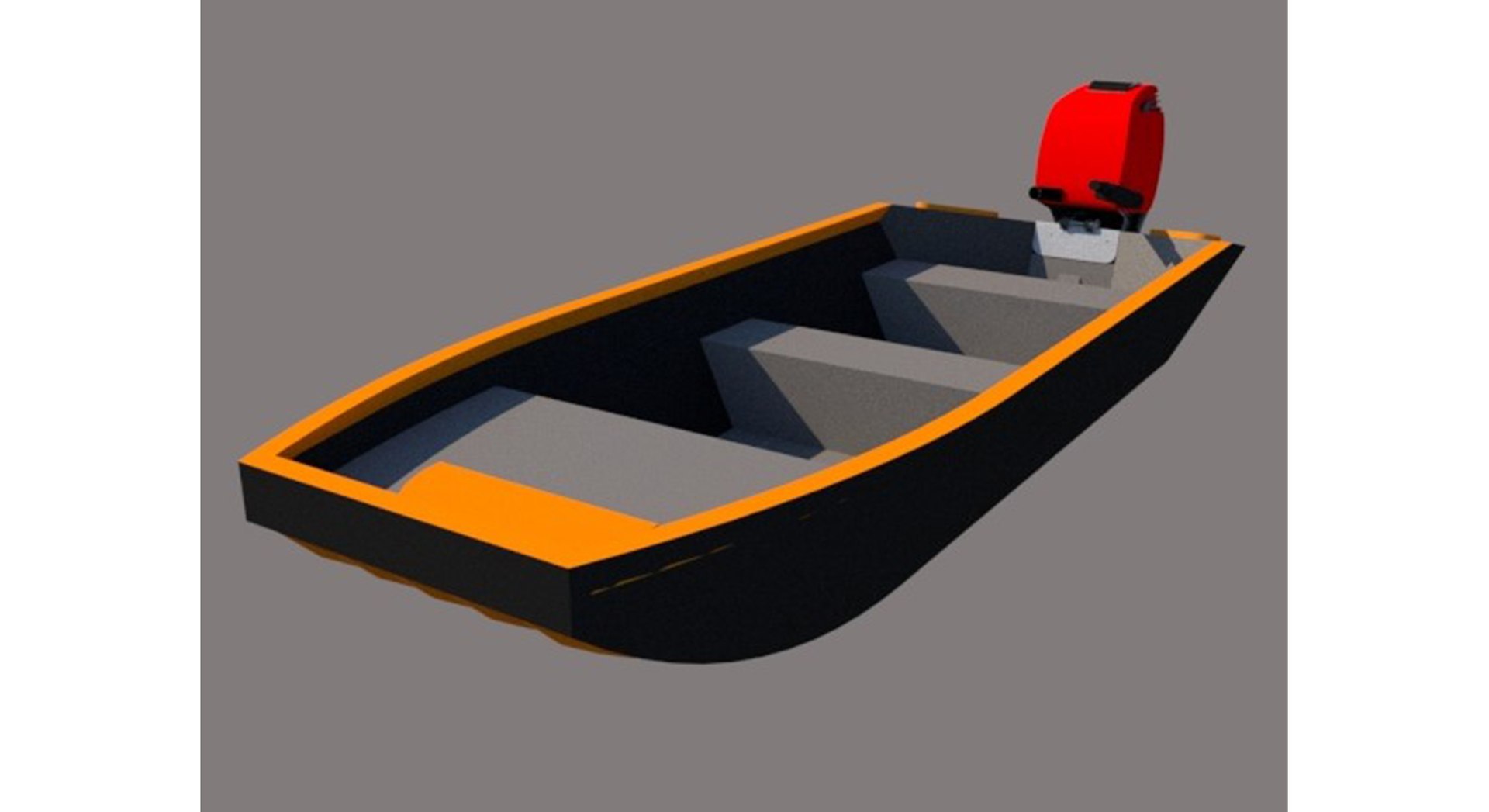 Design Hdpe Boat 3D Model - TurboSquid 2334059