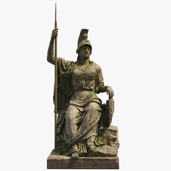 Minerva old statue 3D - TurboSquid 1631110