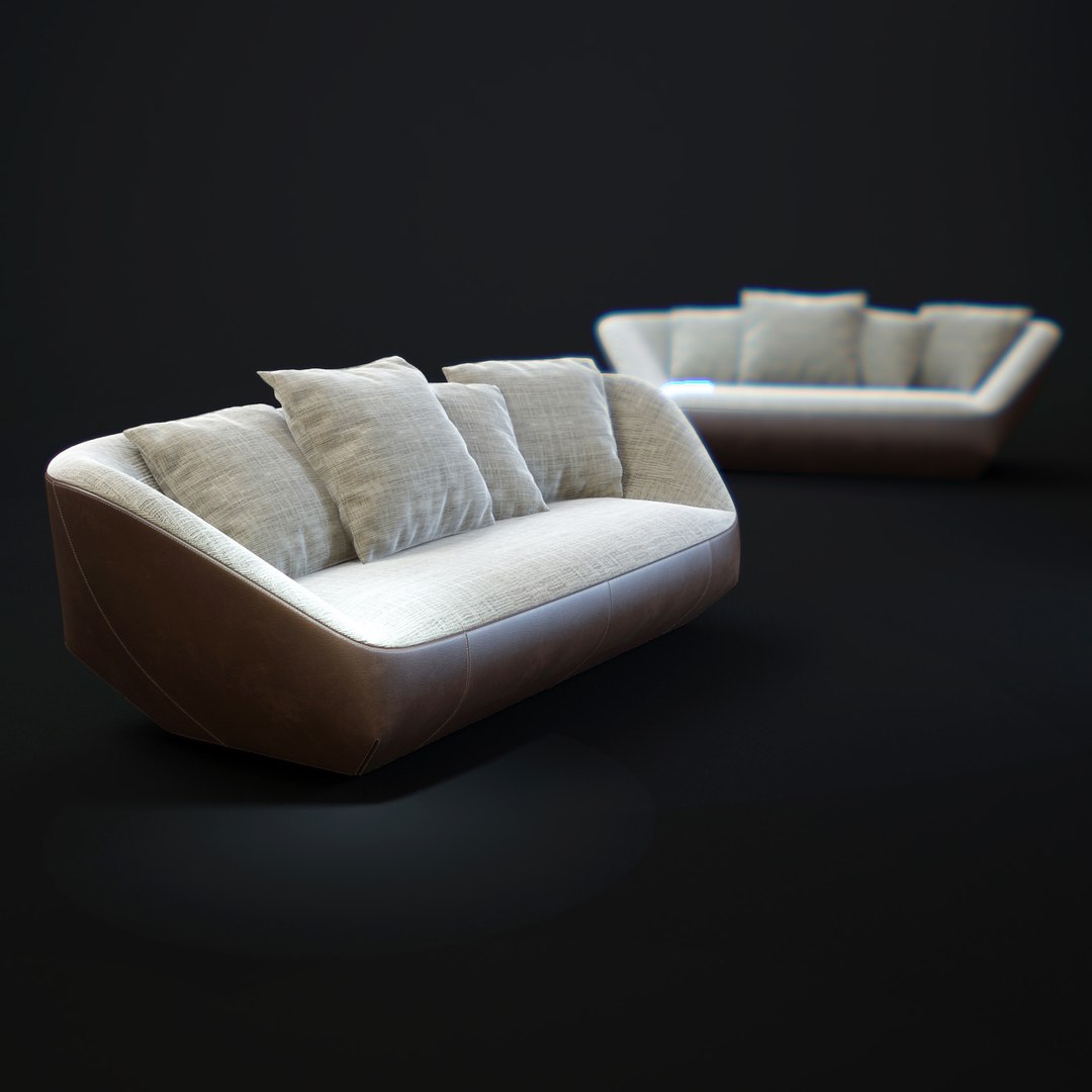 3d Isanka-sofa Model