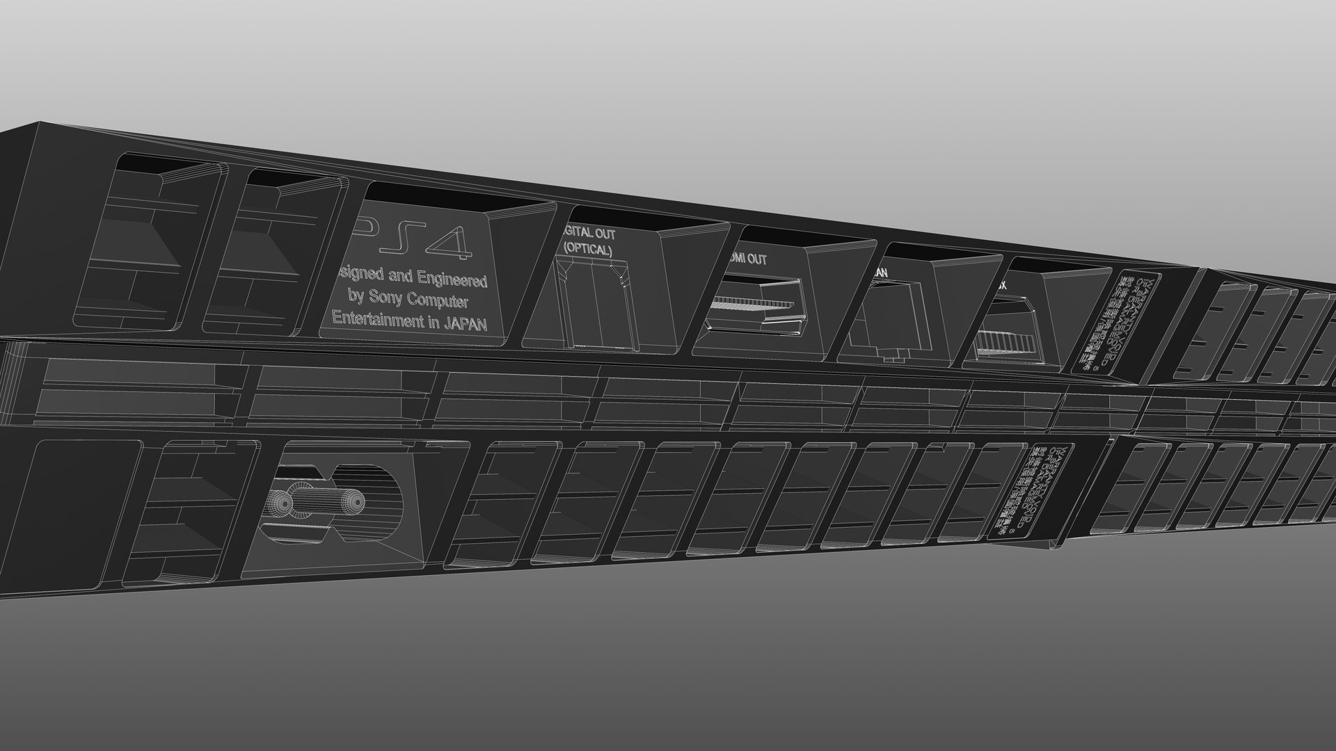 Sony Playstation 4 PS4 Original 3D Model - TurboSquid 2116154